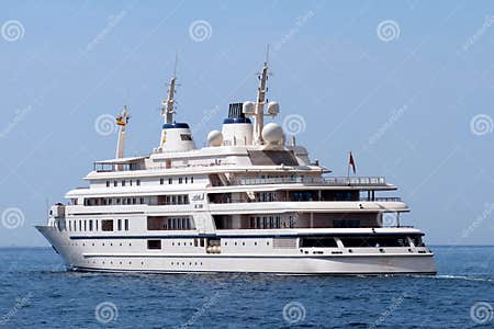 Yacht Al Said editorial stock photo. Image of cruise - 25129218