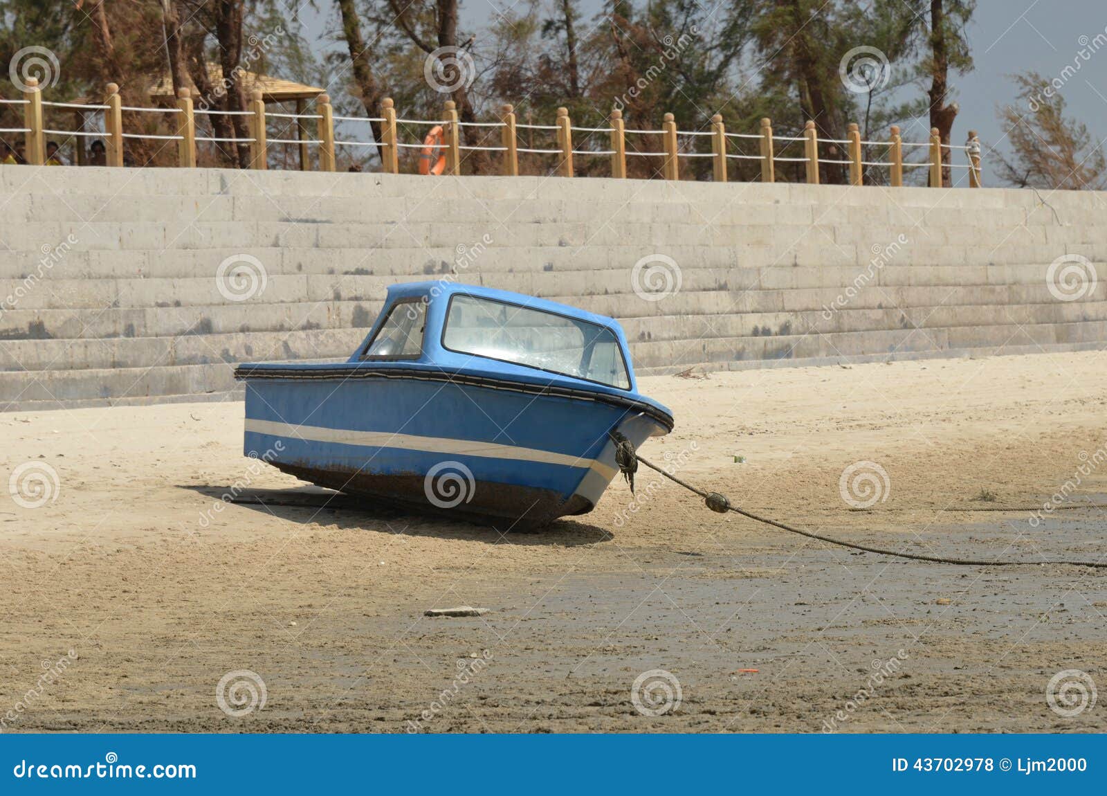 Yacht at a beach stock photo. Image of transportation - 43702978
