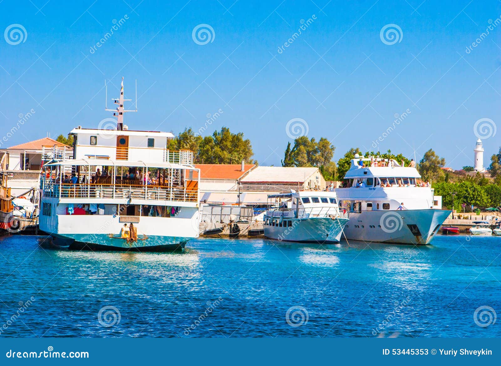 Yacht berth stock image. Image of summer, yacht, water - 53445353