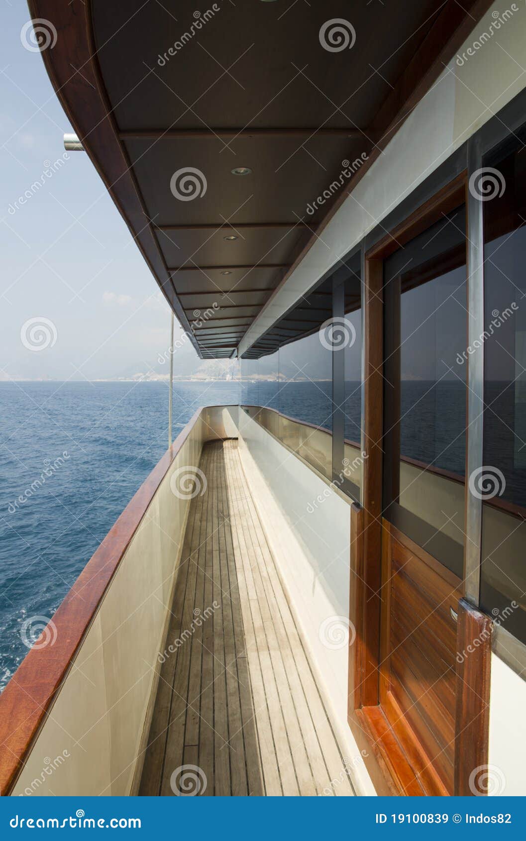Yacht deck stock image. Image of nature, pacific, sailing - 19100839