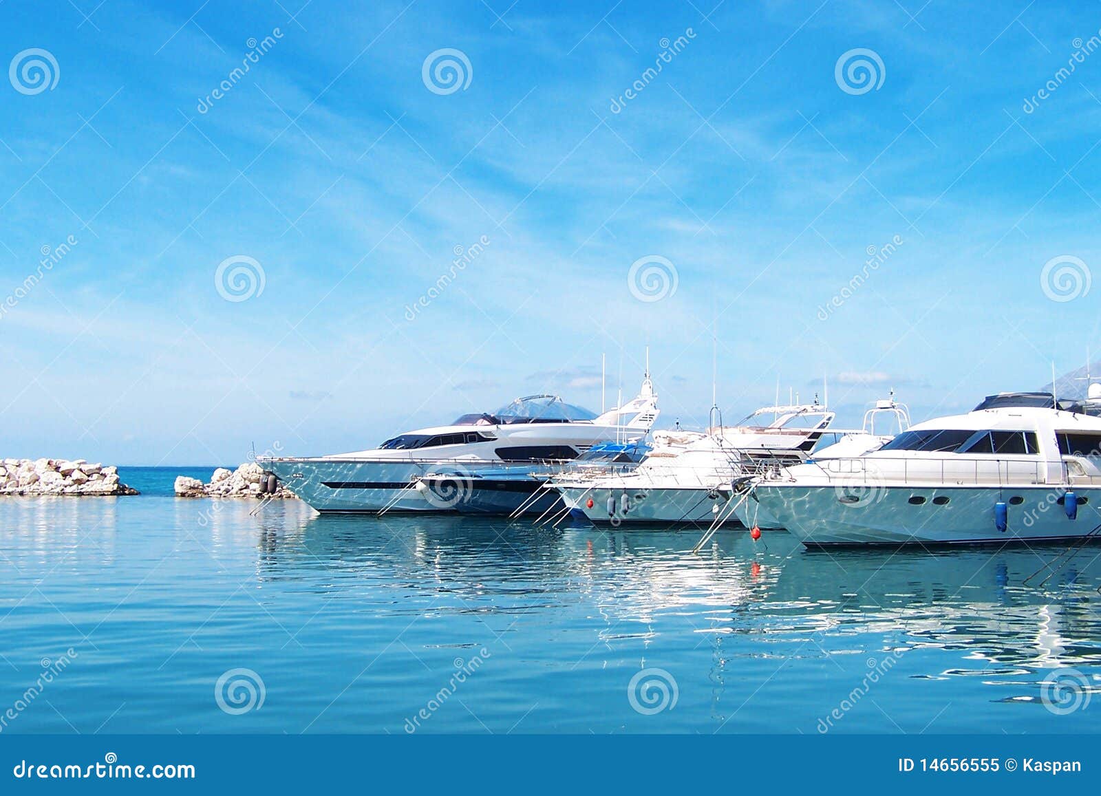 Yacht dock stock image. Image of tourism, mediterranean - 14656555