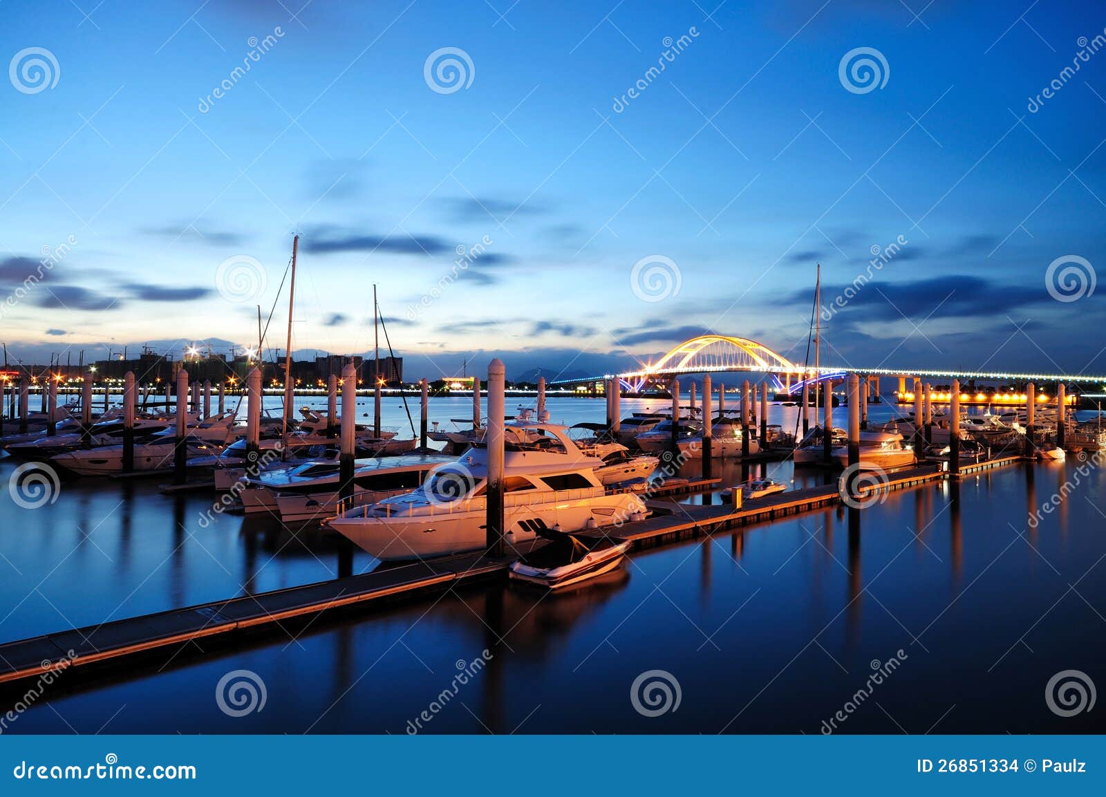The yacht dock stock photo. Image of cloud, docked, view - 26851334