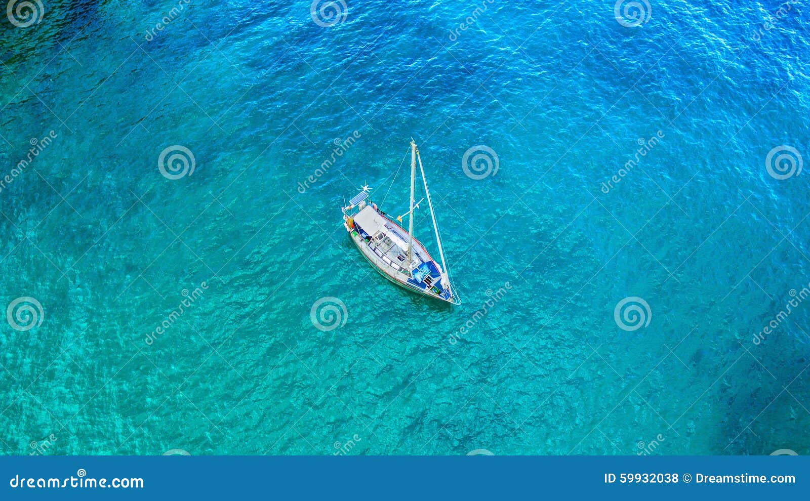 A yacht in a gulf stock photo. Image of yacht, summer - 59932038