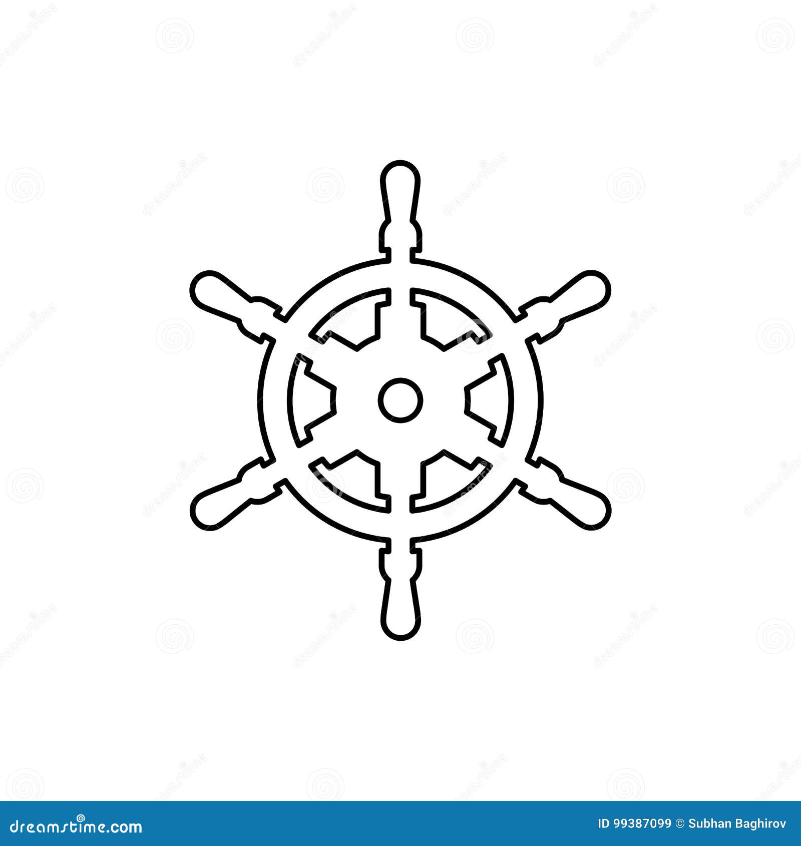 Handwheel Icon, Cartoon Style | CartoonDealer.com #97358277