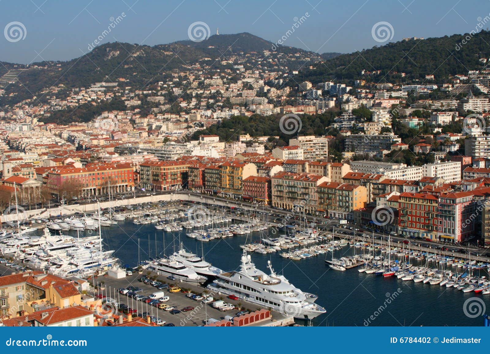 Yacht Harbor of Nice,France Stock Photo - Image of azur, city: 6784402