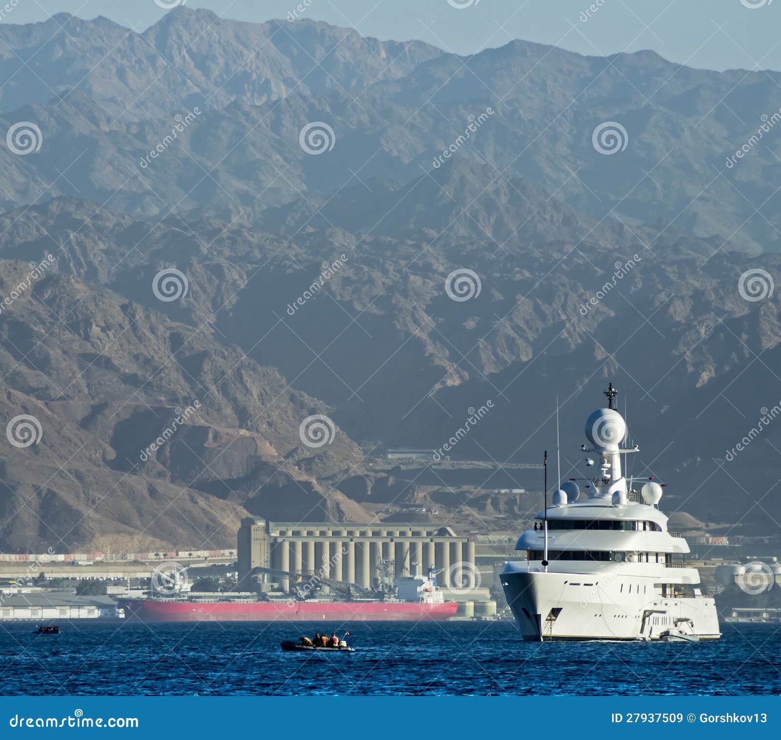 Yacht, Ship and Boat in Aqaba Gulf Stock Image - Image of sport, coast ...