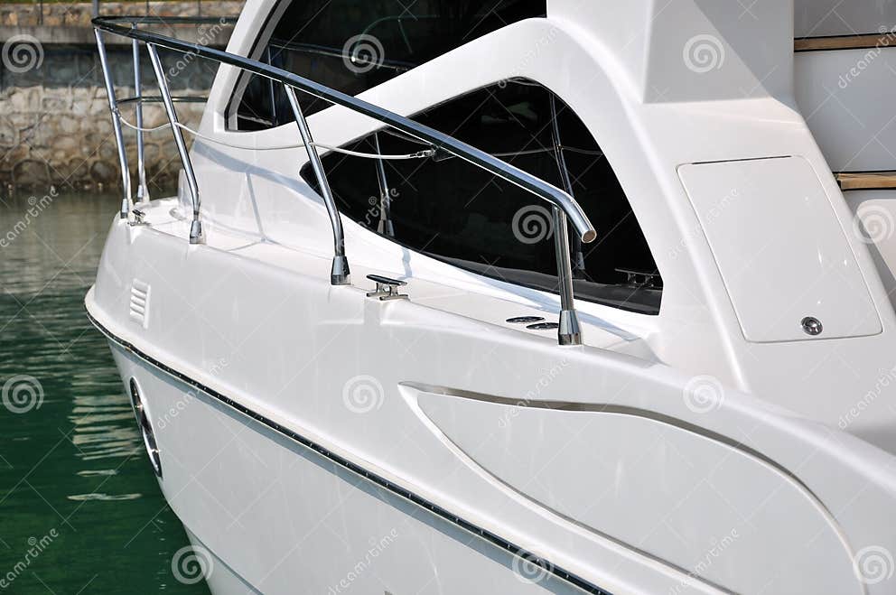 Yacht stop at dock stock photo. Image of harbor, travel - 17406070