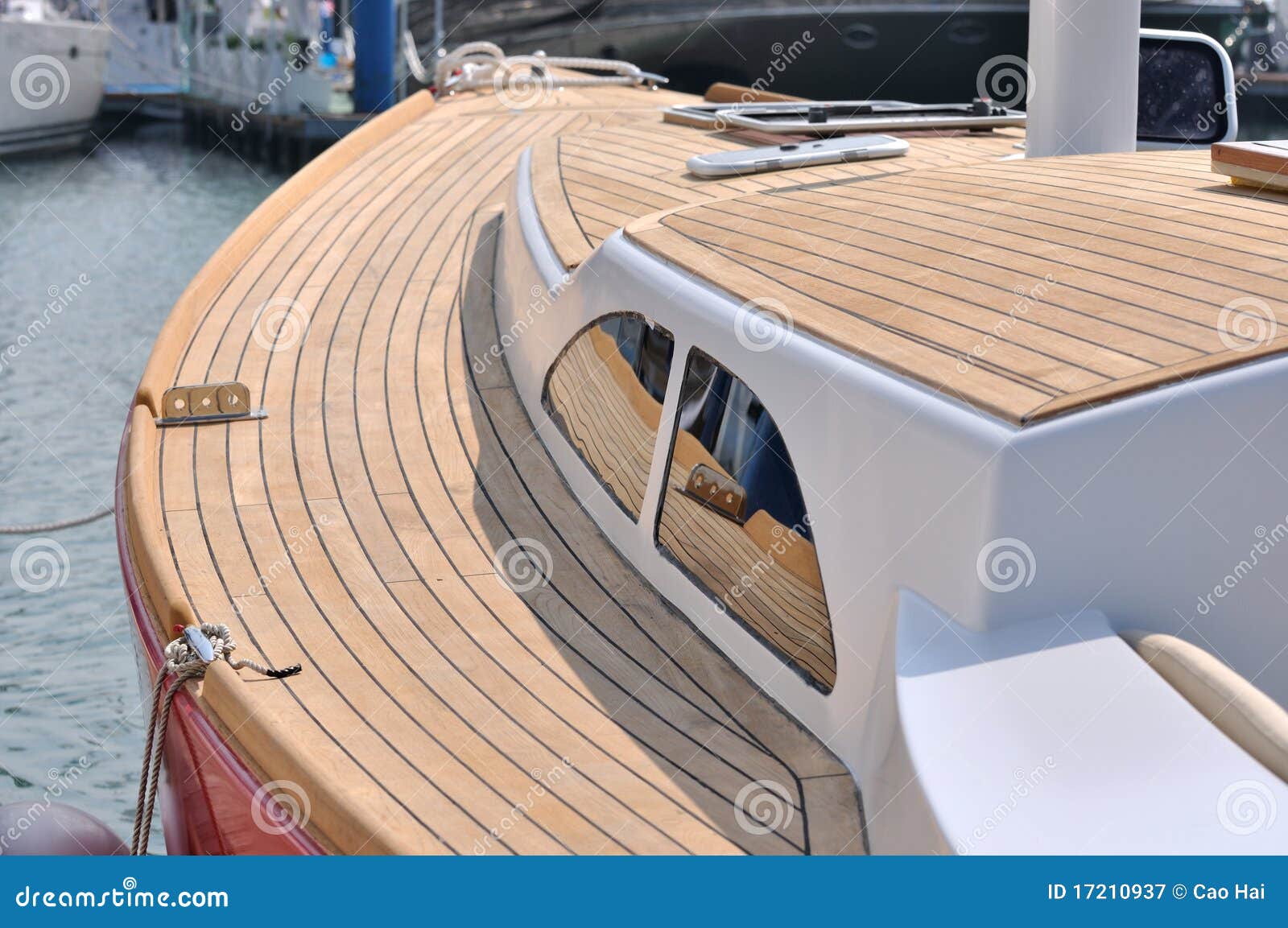 Yacht stop in harbor stock image. Image of anchor, harbour - 17210937