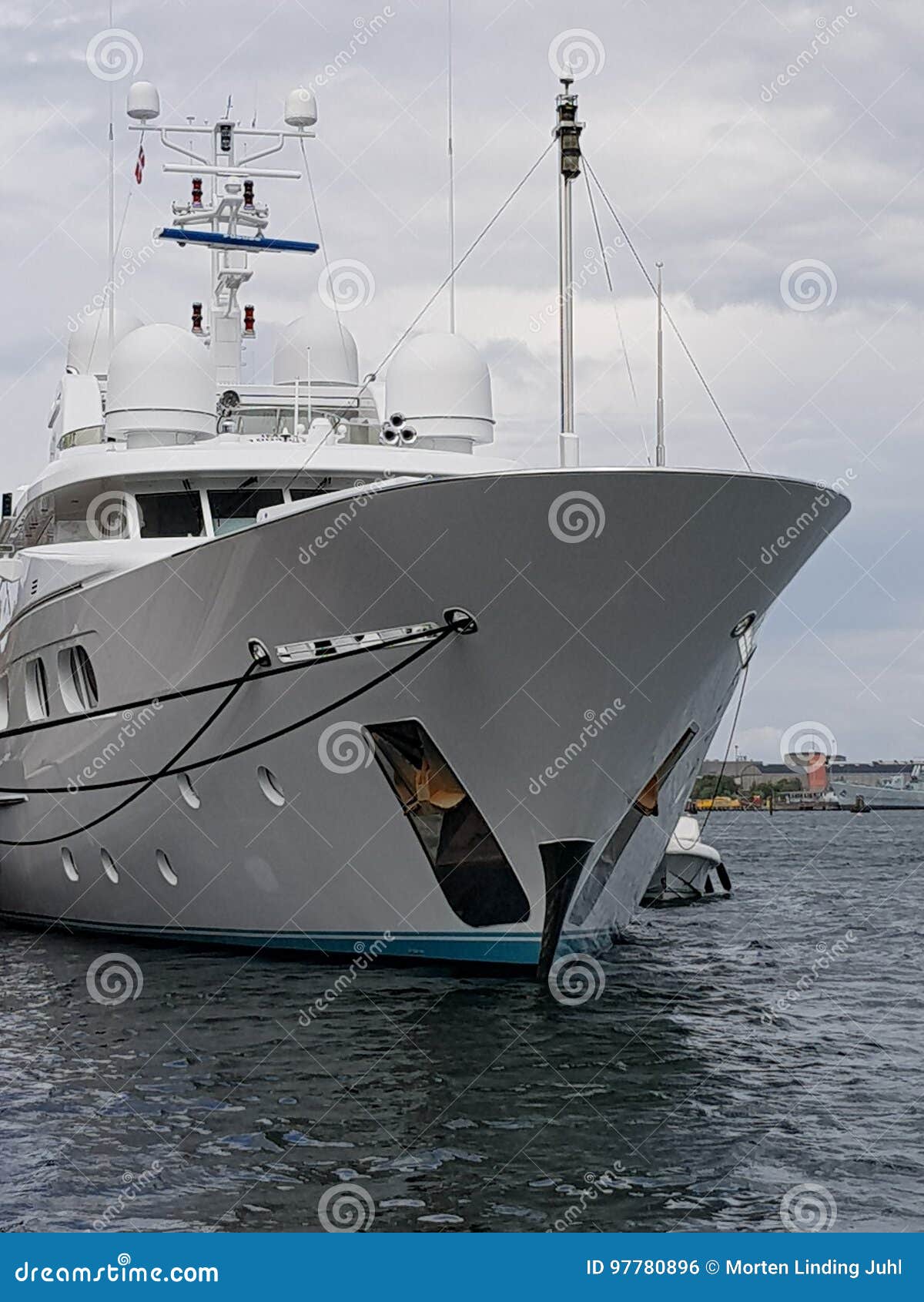 Yacht stock photo. Image of water, expensive, sailing - 97780896