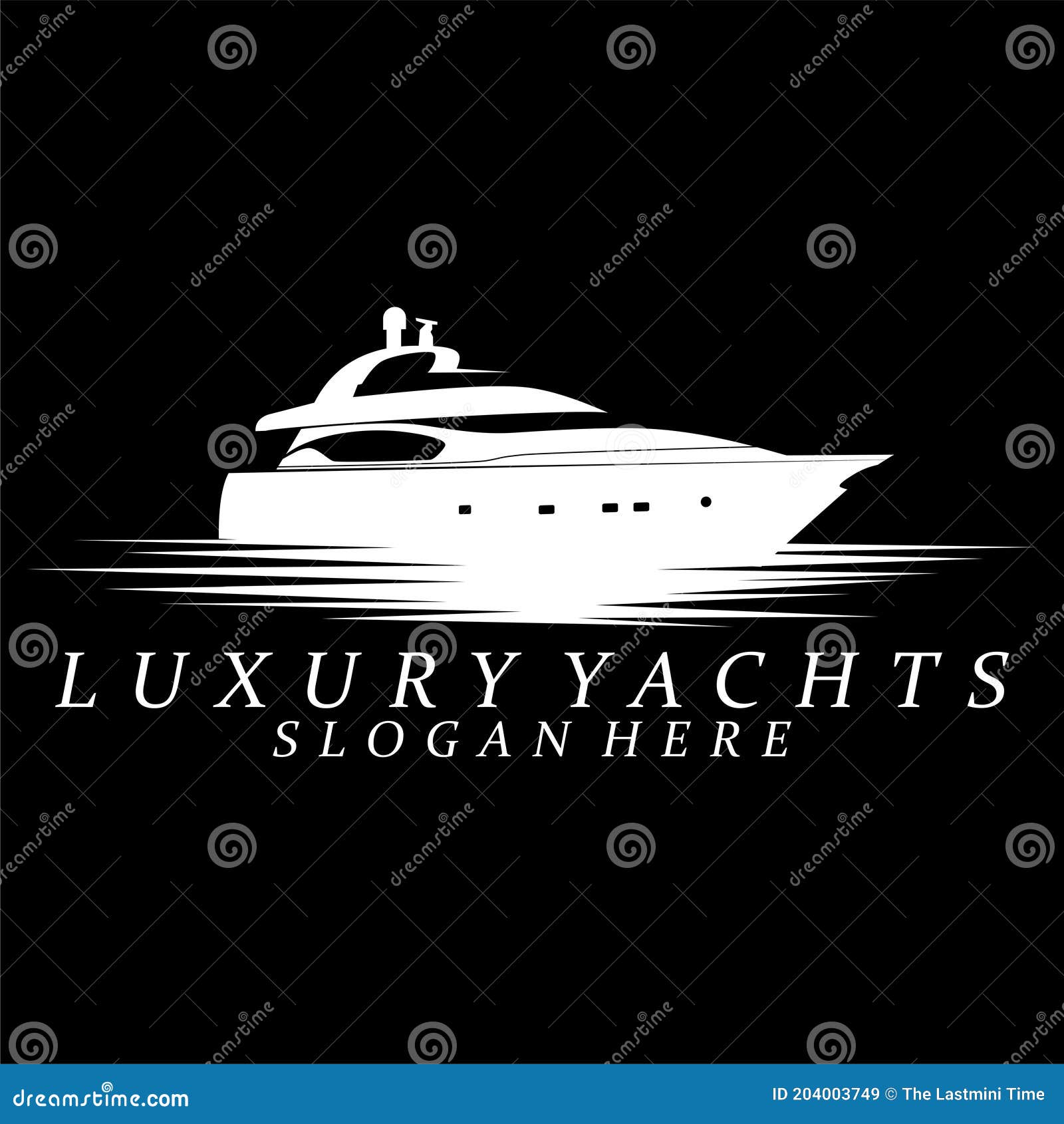 Yachts logo design stock vector. Illustration of business - 204003749