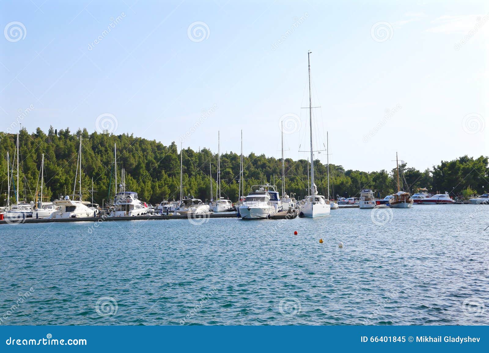 Yachts in the Marina in the Background of the Mountains Editorial Image ...