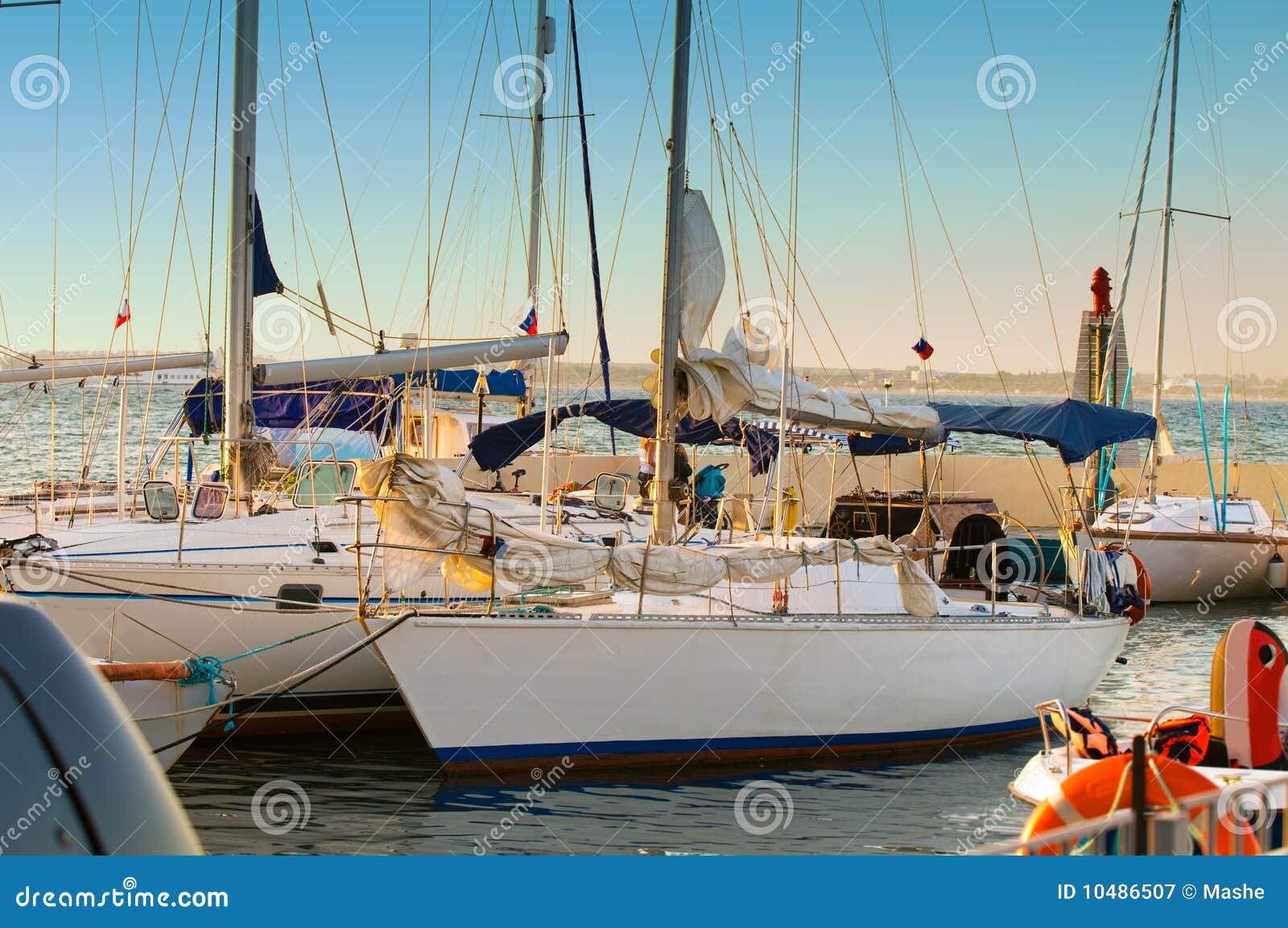 Yachts out sailing stock image. Image of freedom, clouds - 10486507