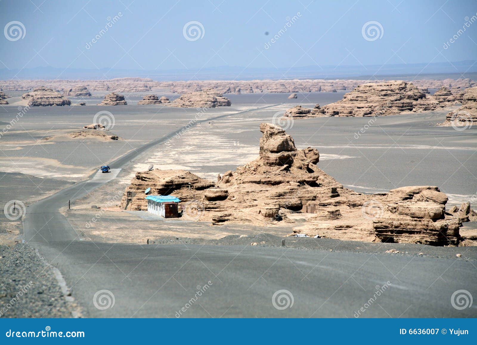 Yadan Landform Picture. Image: 6636007