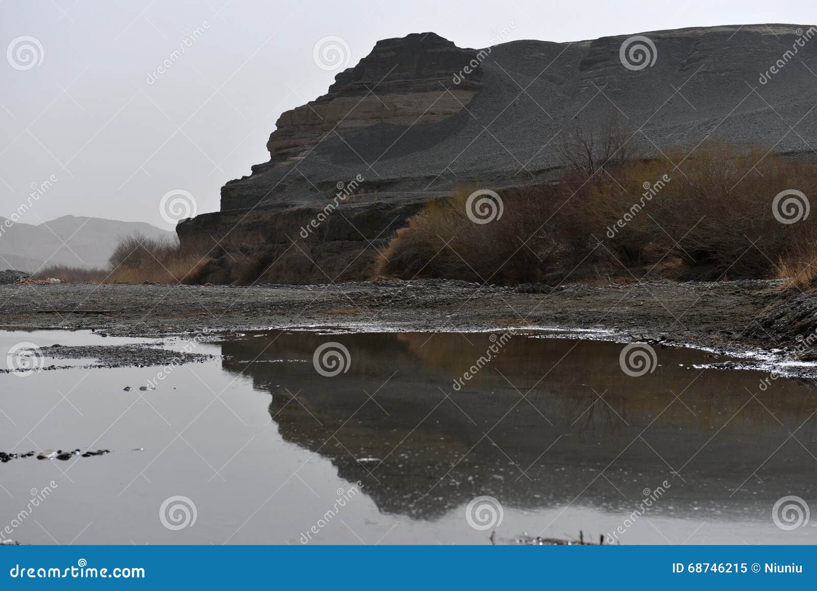 The Yadan Landform in Xinjiang of China Stock Image - Image of landform ...