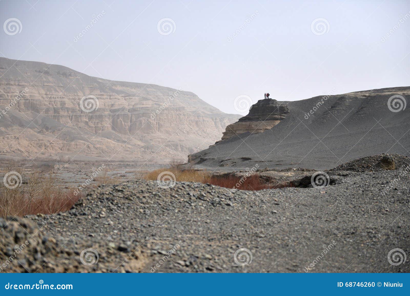 The Yadan Landform in Xinjiang of China Stock Photo - Image of gobi ...