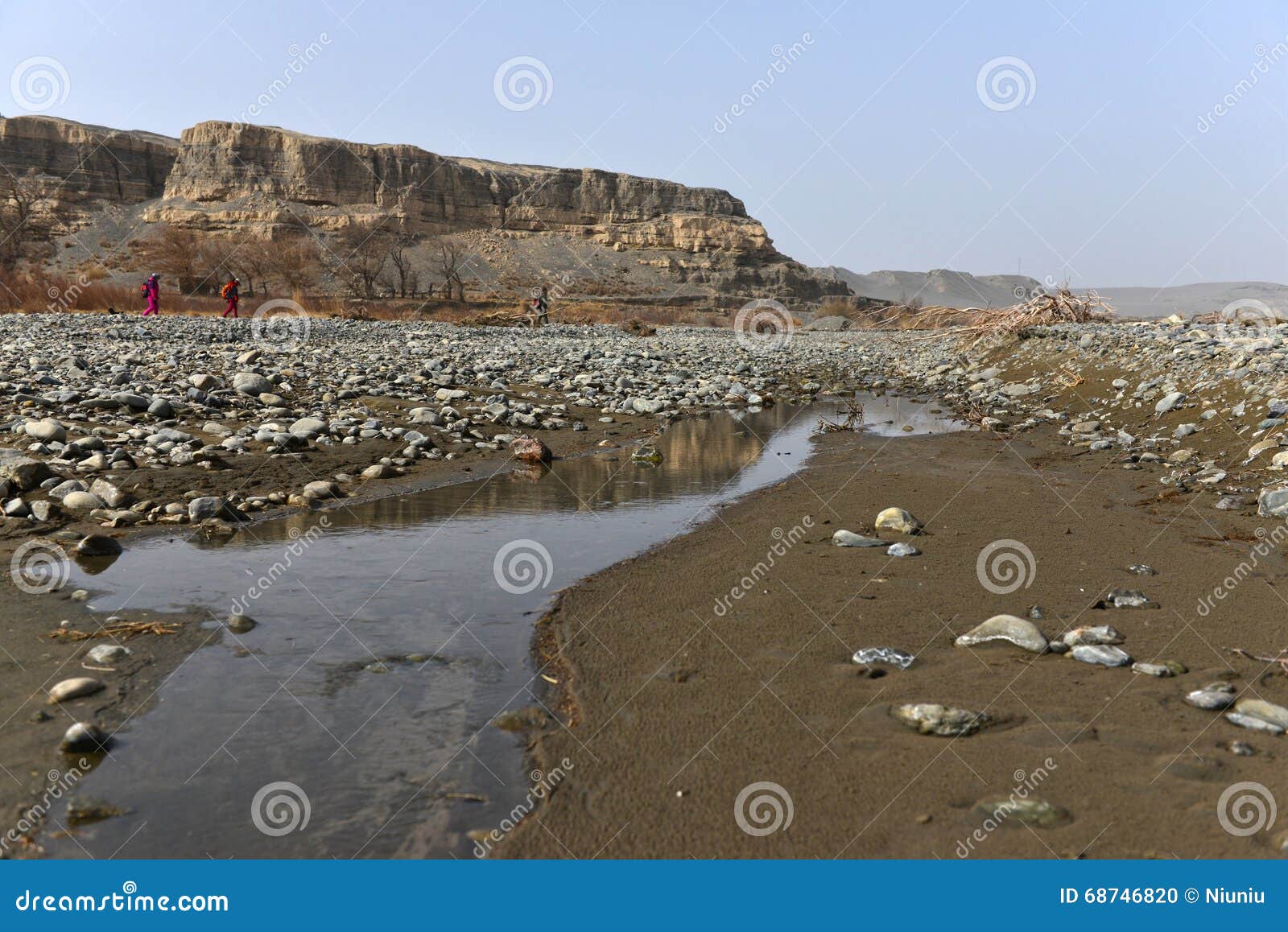 The Yadan Landform in Xinjiang of China Stock Photo - Image of drought ...
