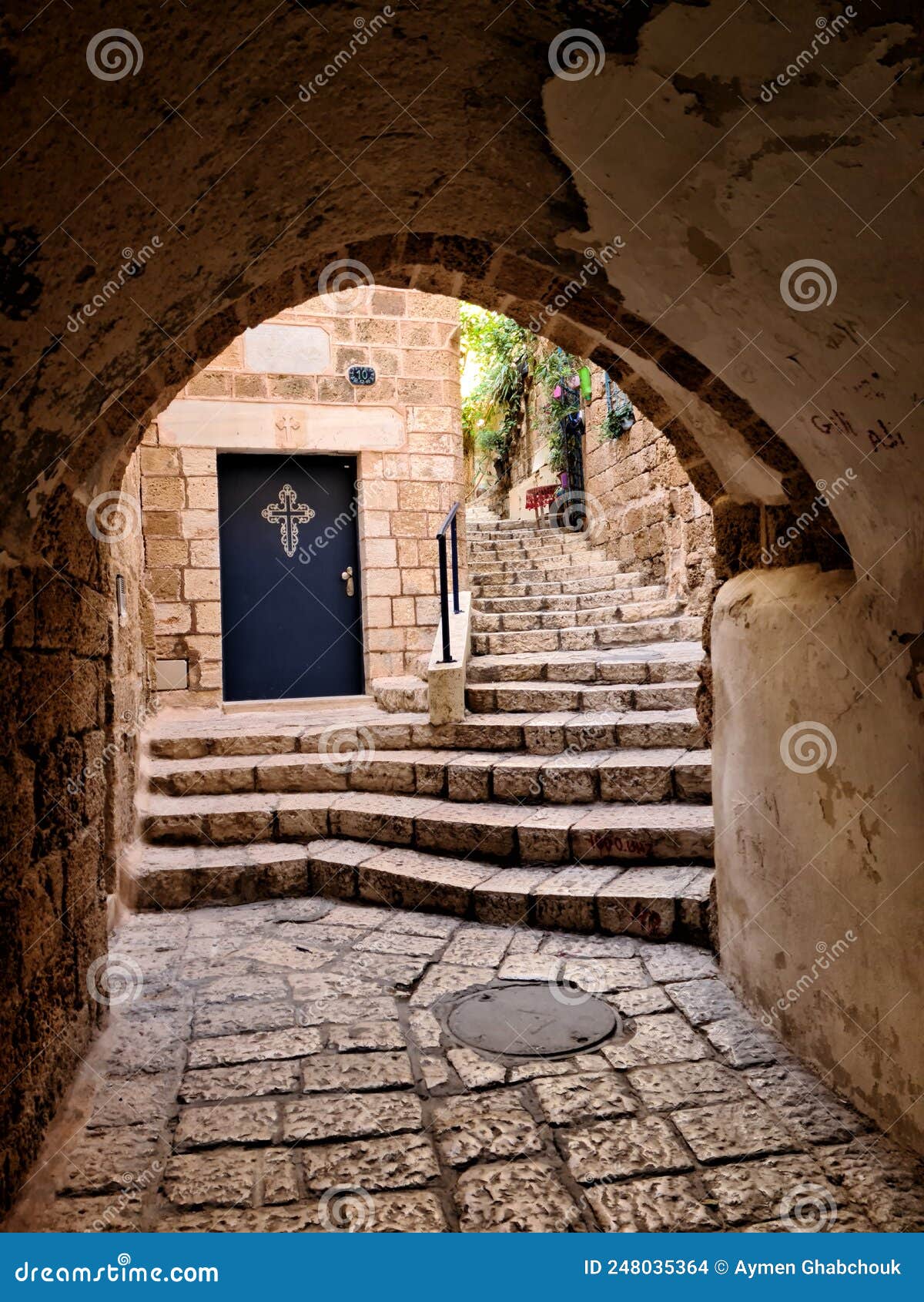 Yaffa Old Yaffa Isreal Architecture Stock Photo - Image of town ...
