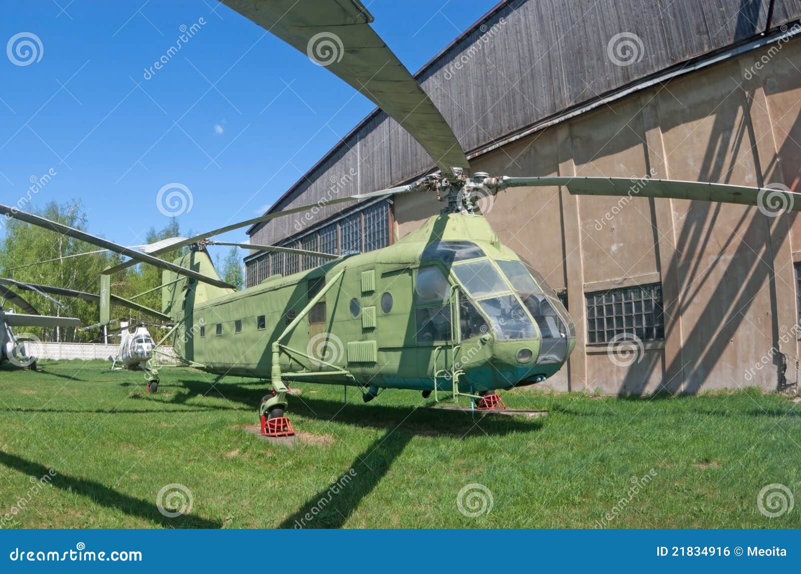 Yak-24 helicopter editorial photo. Image of unique, blade - 21834916