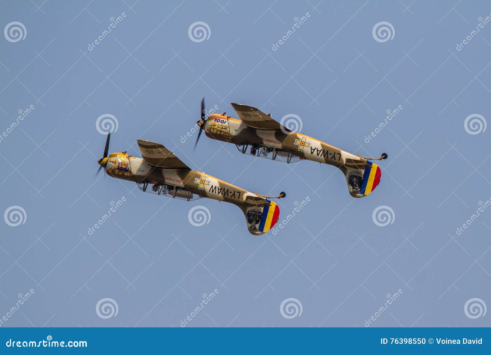 Yak 52 acrobatic maneuvers editorial image. Image of yak52 - 76398550