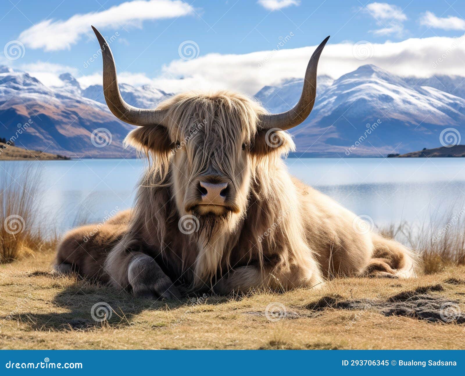 Ai Generated Illustration Wildlife Concept of Yak Stock Illustration - Illustration of ...