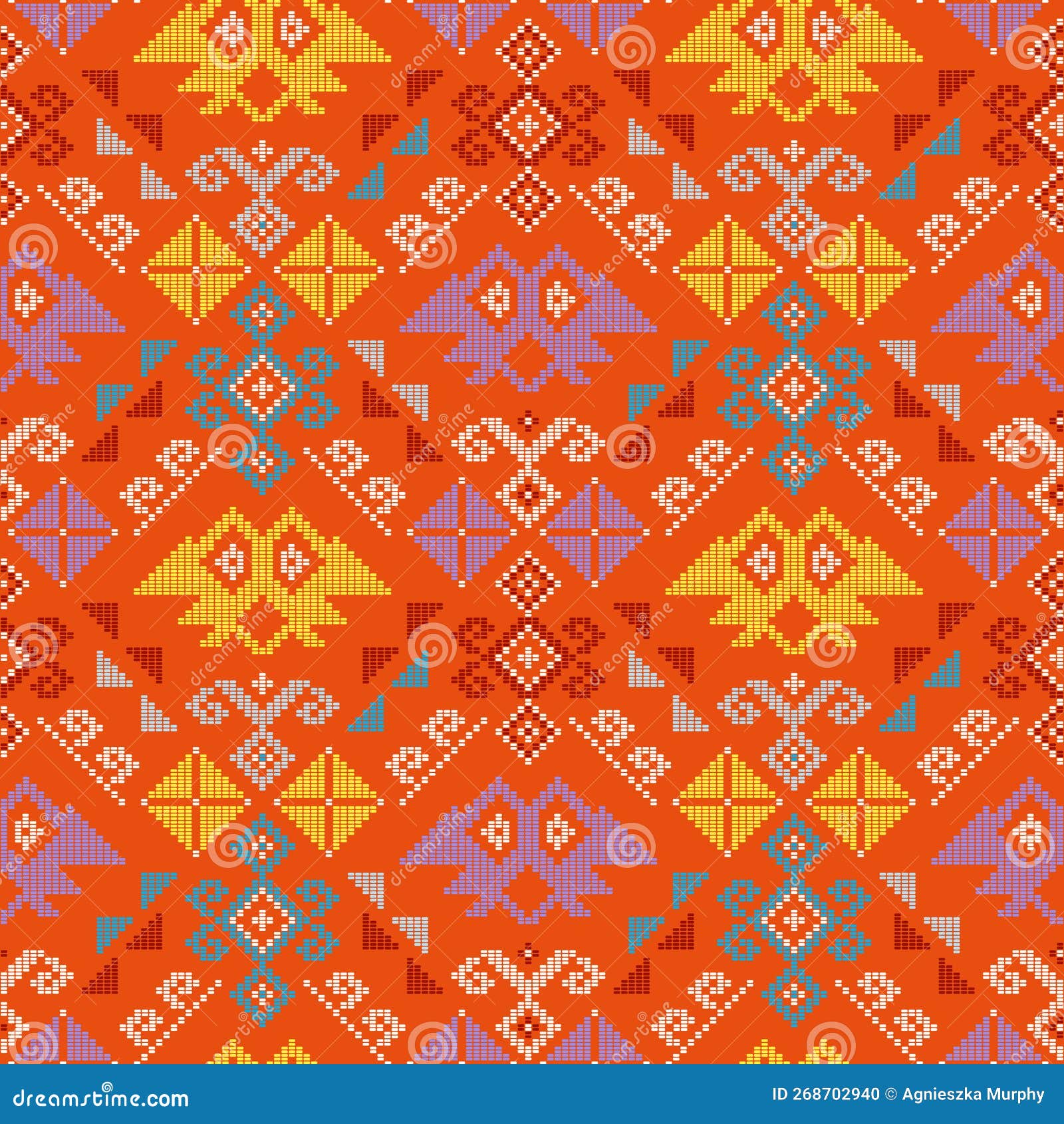 Filipino Weaving Style Traditional Vector Pattern Folk Art - Yakan ...