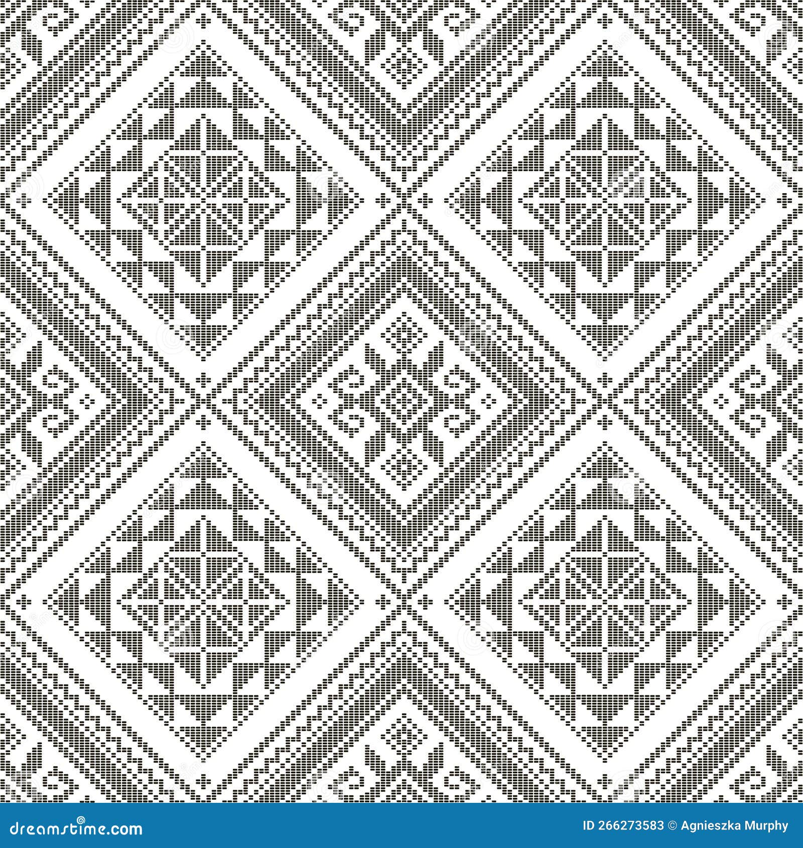 Yakan Cloth Inspired Vector Seamless Pattern, Traditional Folk Art ...