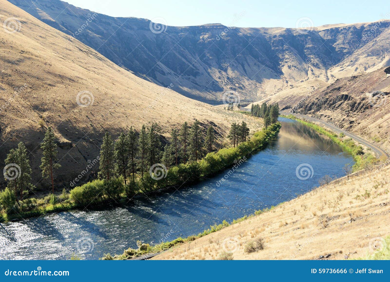 Yakima river stock photo. Image of outside, canyons, trees - 59736666