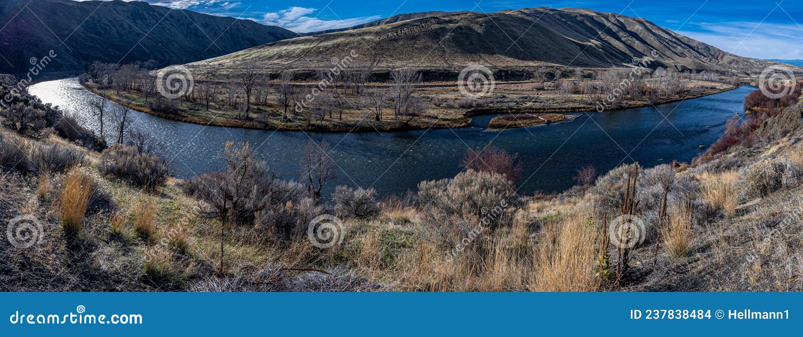 Yakima River Canyon stock photo. Image of fishing, northwest - 237838484