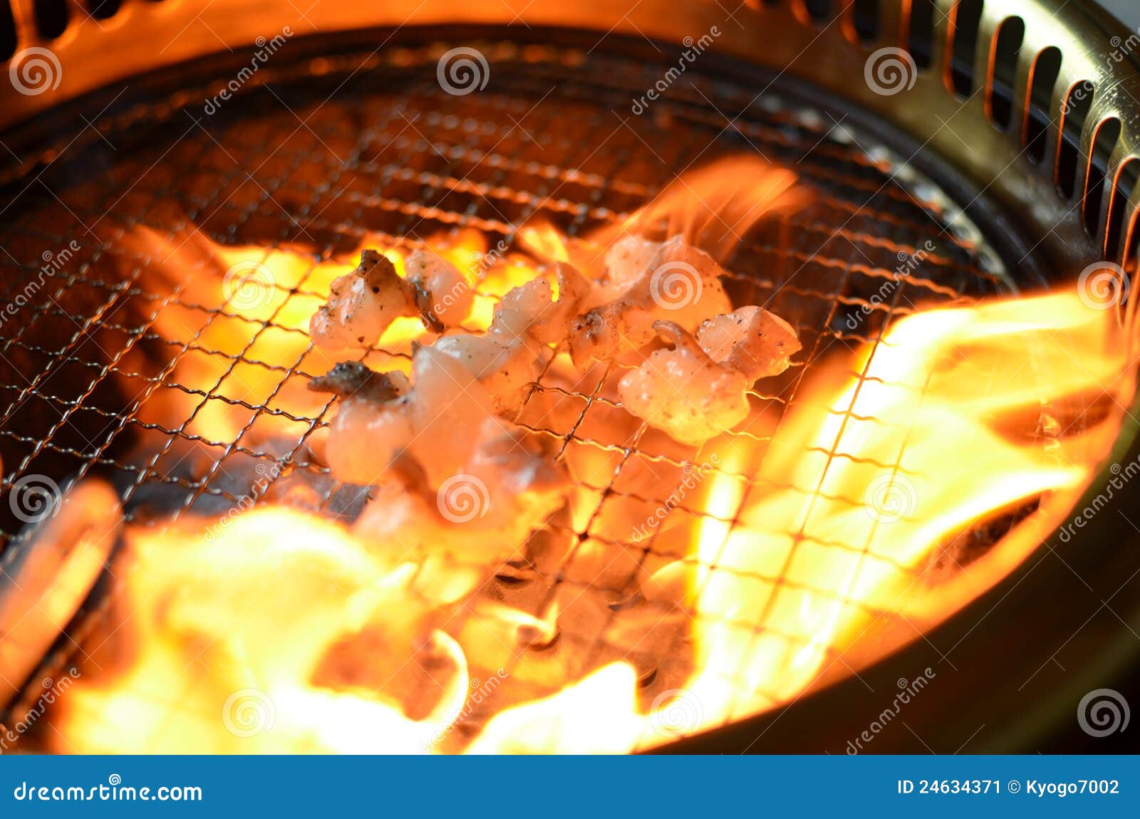 Yakiniku stock image. Image of korean, beef, hormone - 24634371