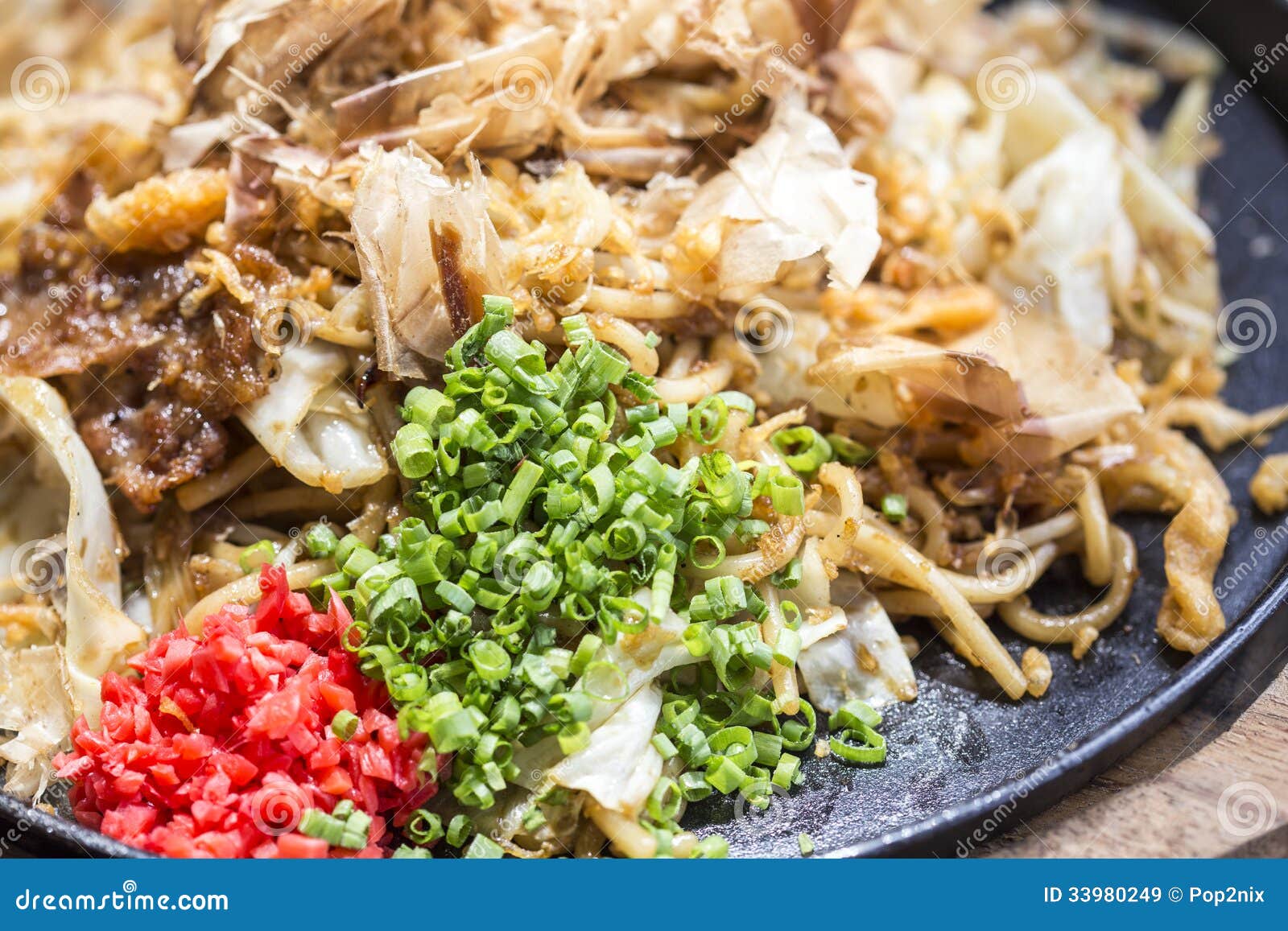 Yakisoba Japanese Noodles stock image. Image of japanese - 33980249