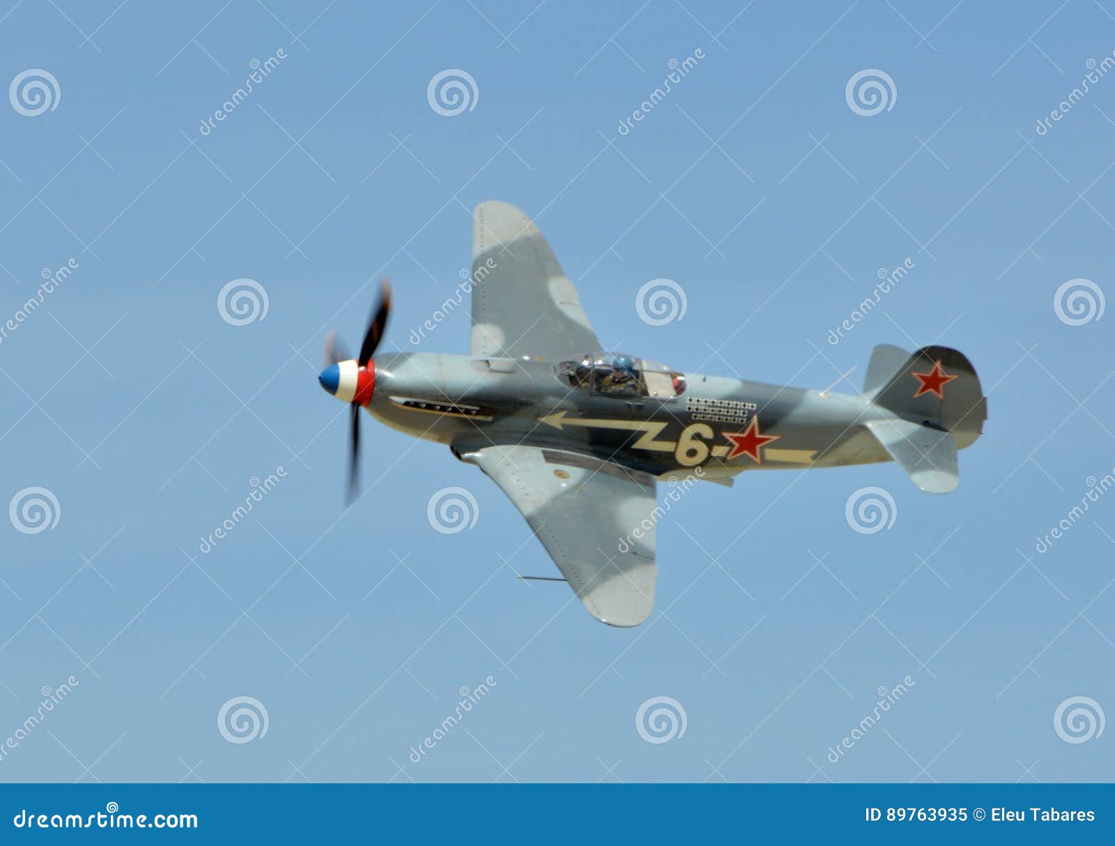 Yakovlev Yak-3 editorial image. Image of flight, demonstration - 89763935