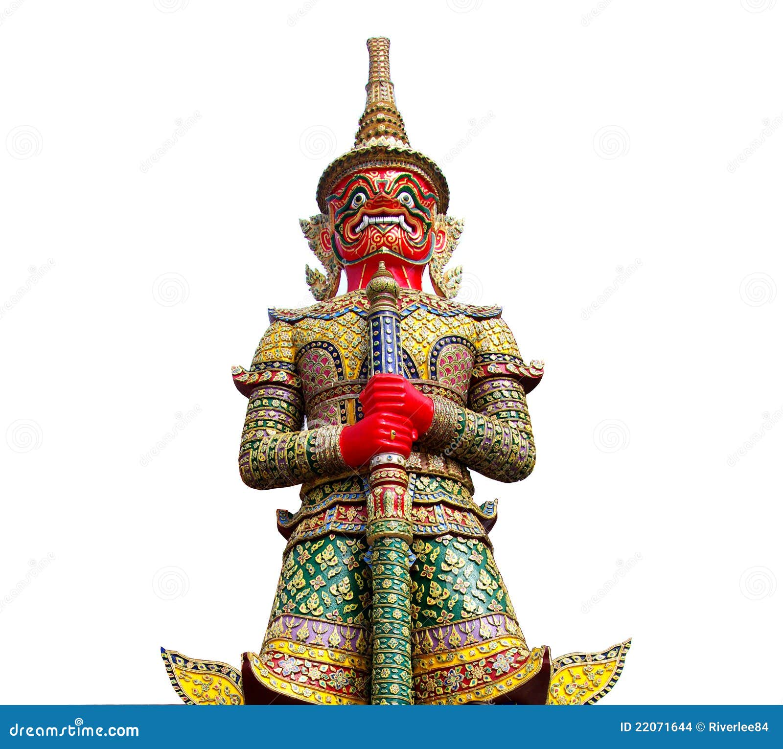 Yaksa Giant in Thai stock photo. Image of asia, giant - 22071644