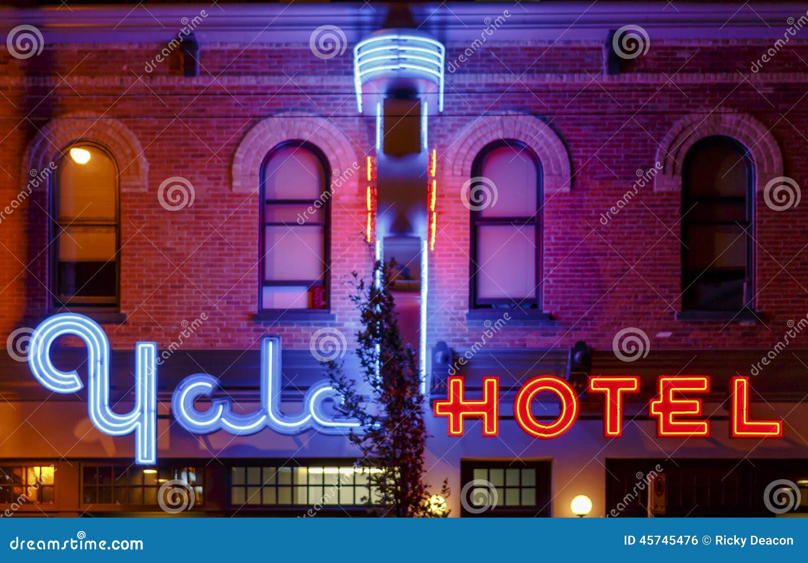 Yale Hotel foto editorial. Imagen de amplio, resplandeciente - 45745476