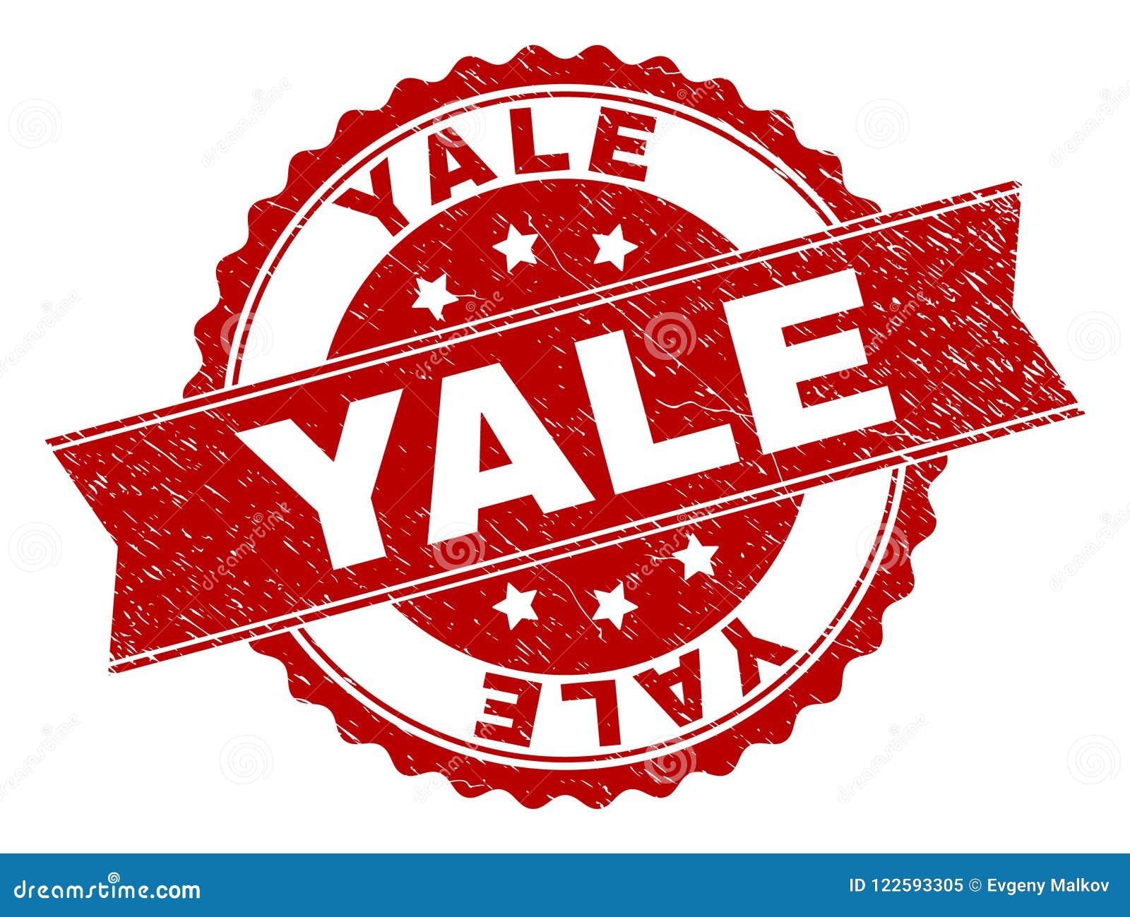 YALE Stamp Seal Texturizado Grunge Ilustración del Vector - Ilustración ...