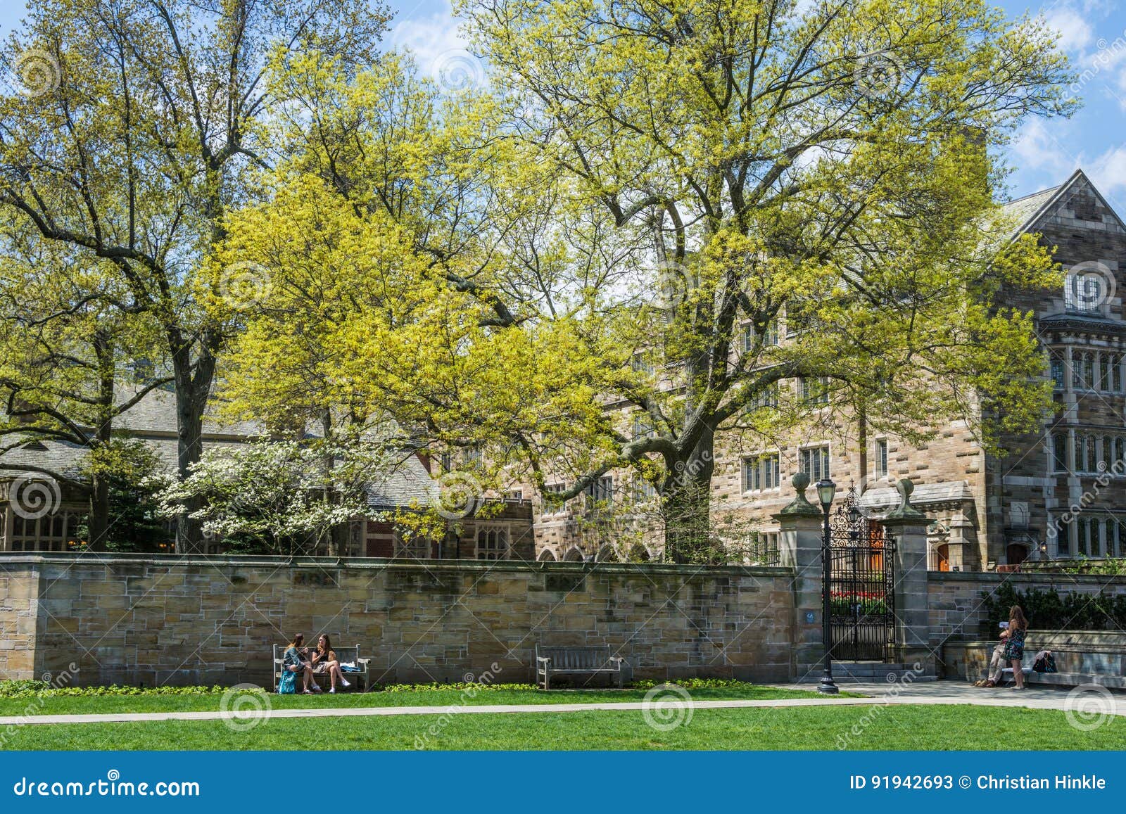 Yale University in New Haven Connecticut Editorial Stock Photo - Image ...