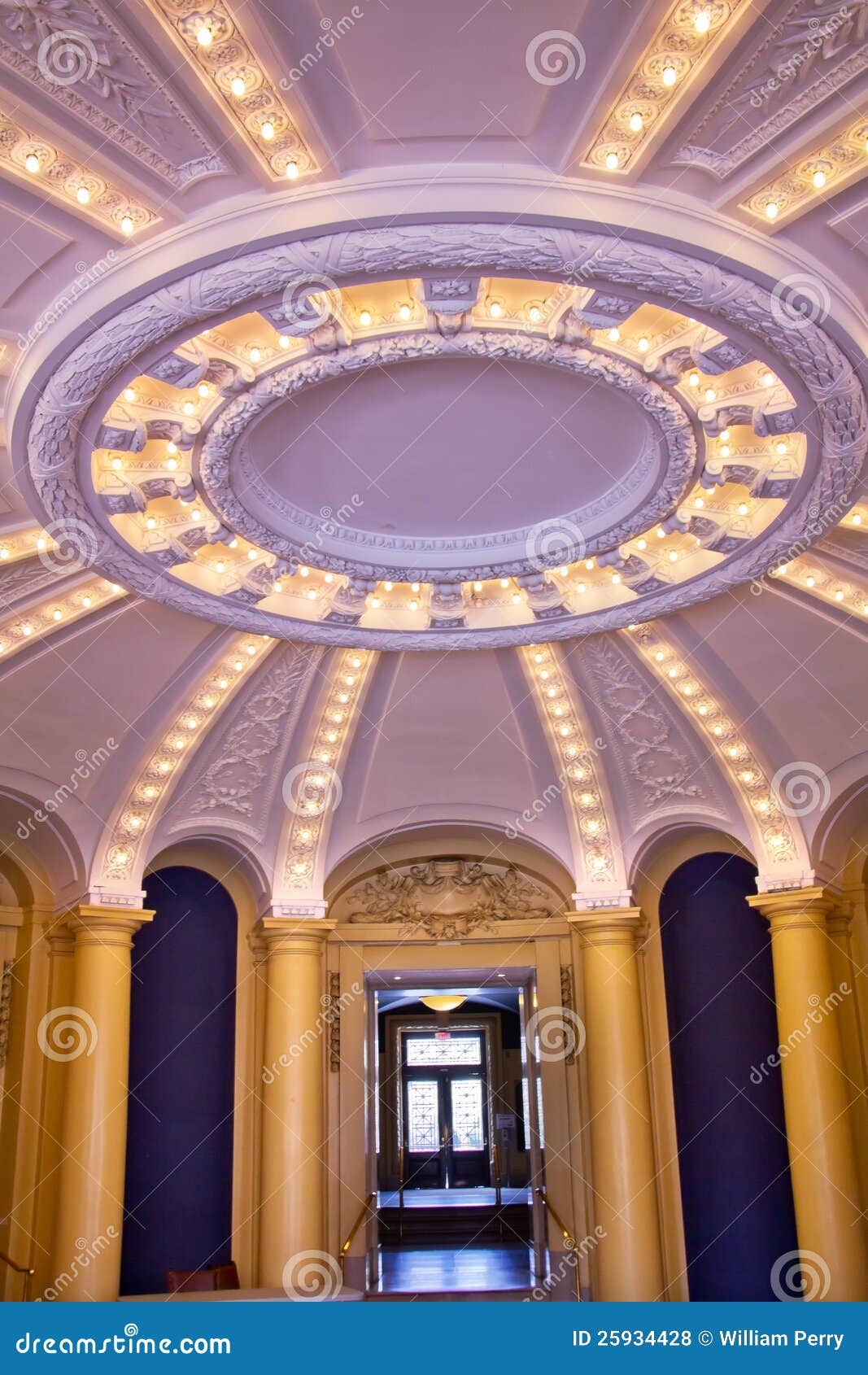 Yale University Woolsey Hall School Music Stock Photo - Image of ornate ...