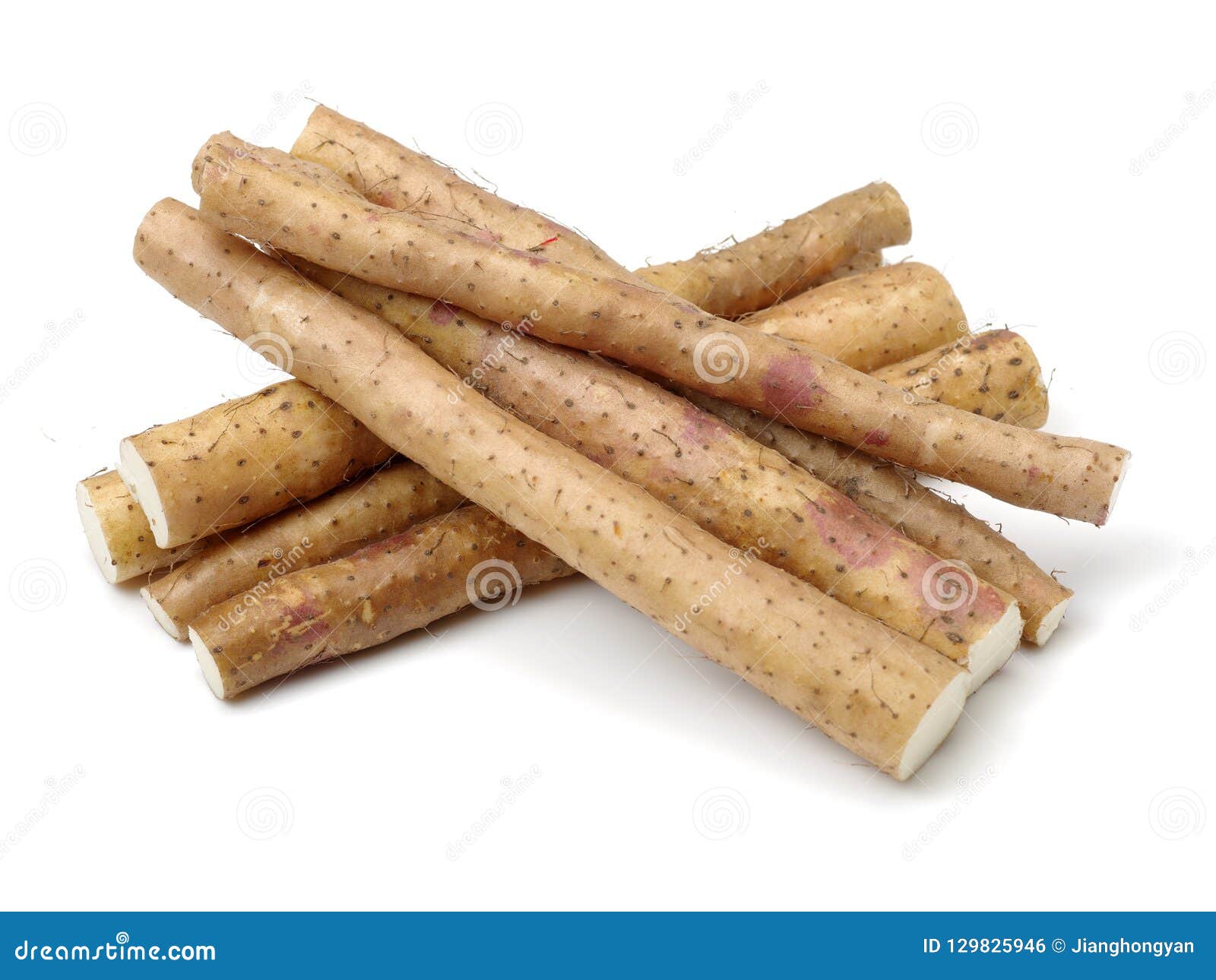 Yam stock photo. Image of isolation, closeup, agriculture - 129825946