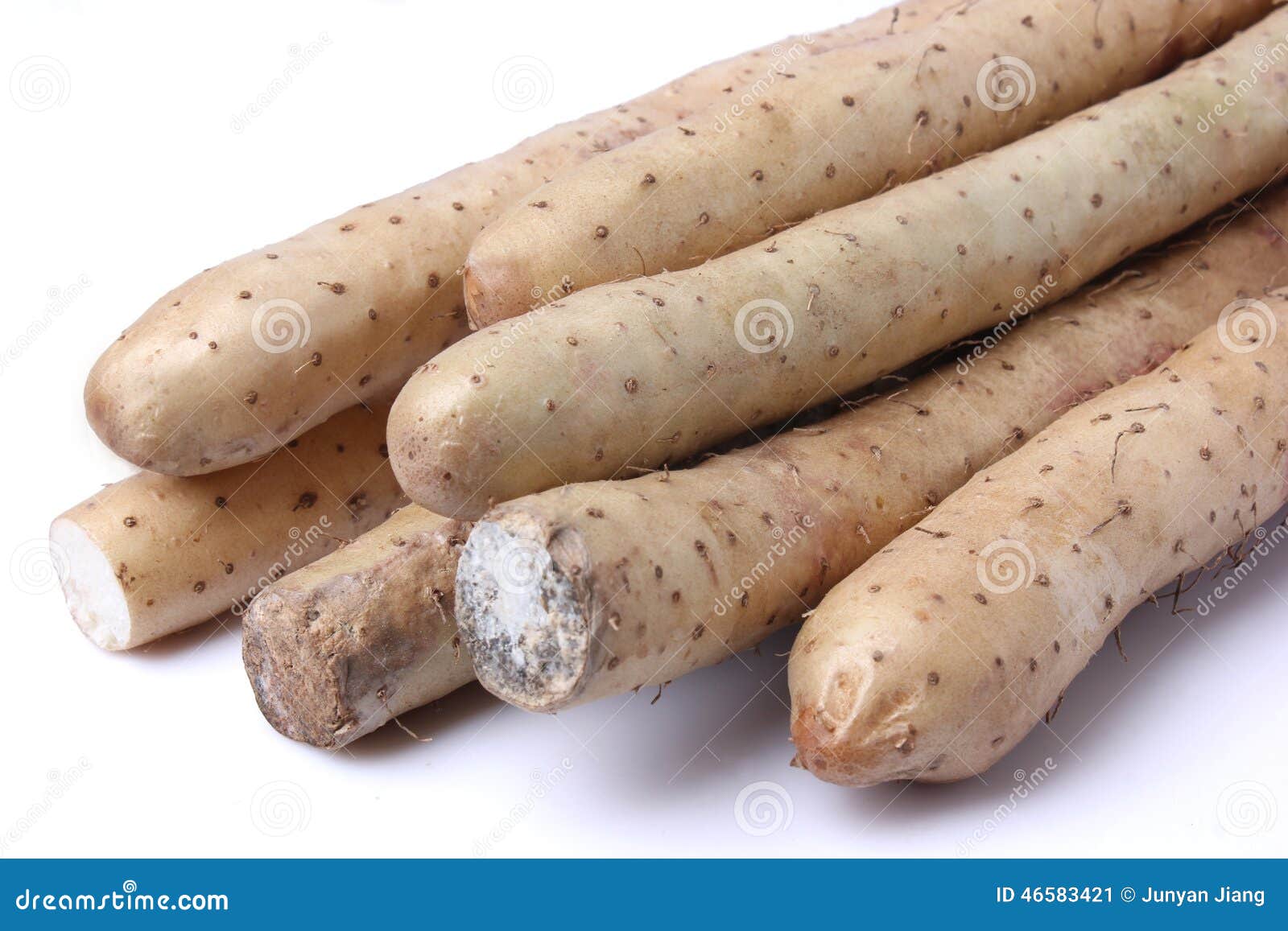 Yam stock image. Image of opposita, starch, view, white - 46583421