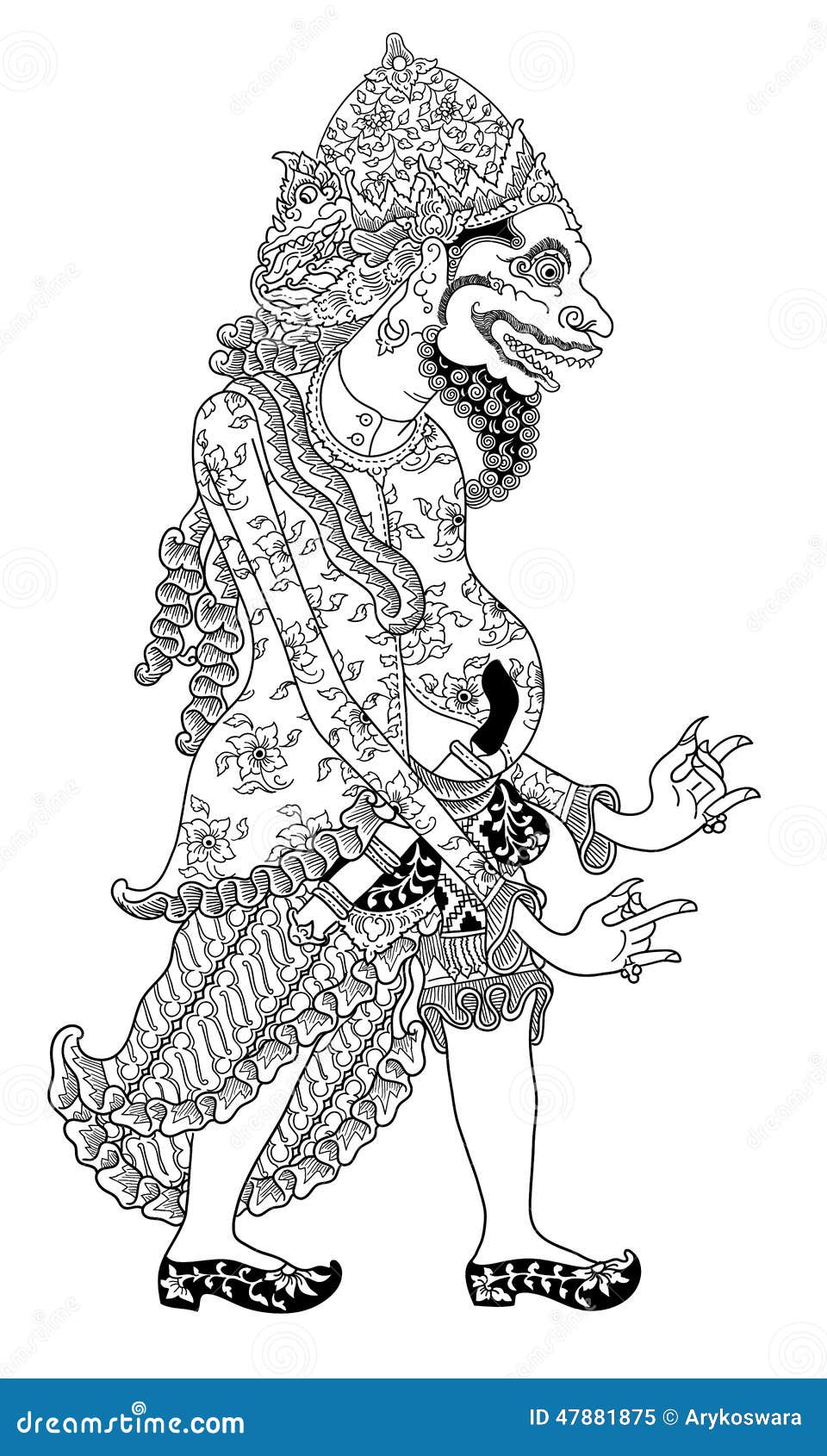 Wayang Nakula Sadewa