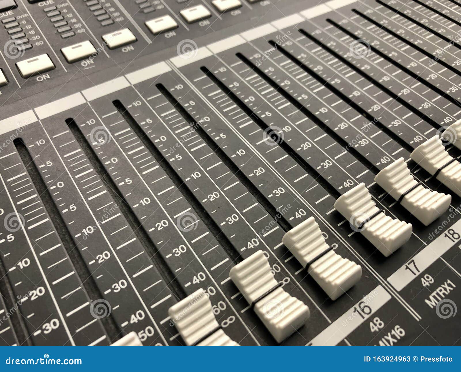 Yamaha Digital Mixing Console Editorial Stock Photo - Image of ...