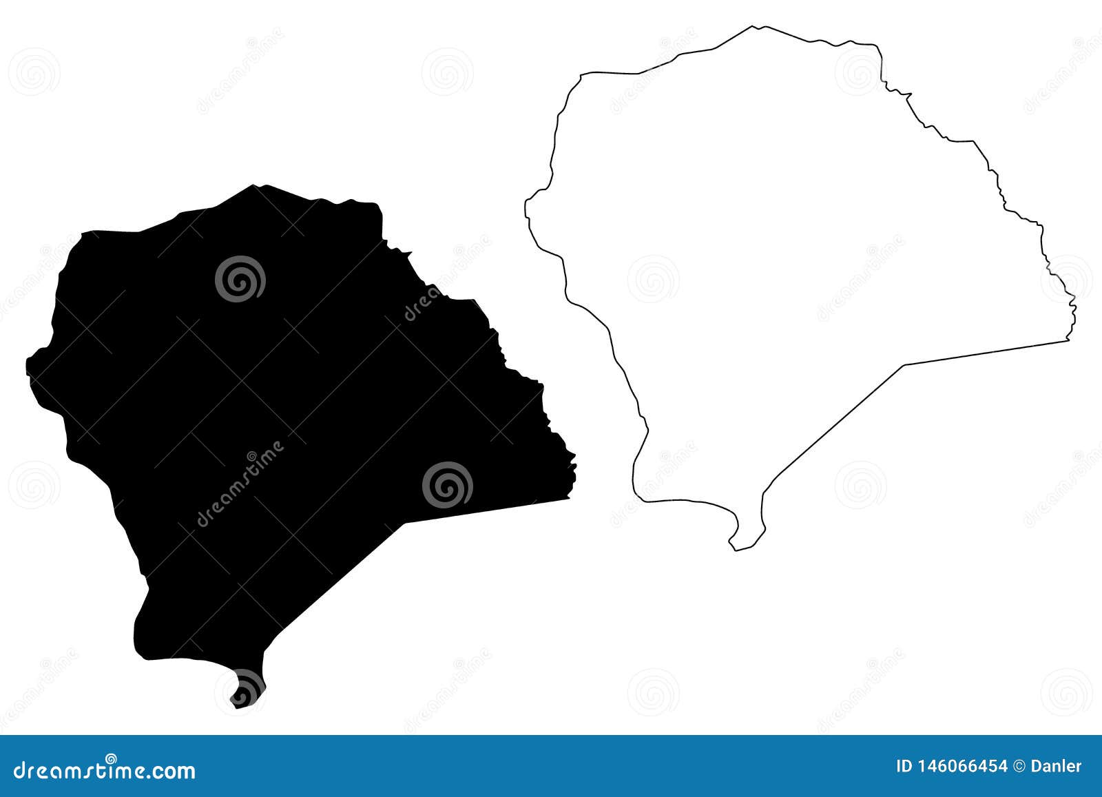 Yamoussoukro map vector stock vector. Illustration of geography - 146066454
