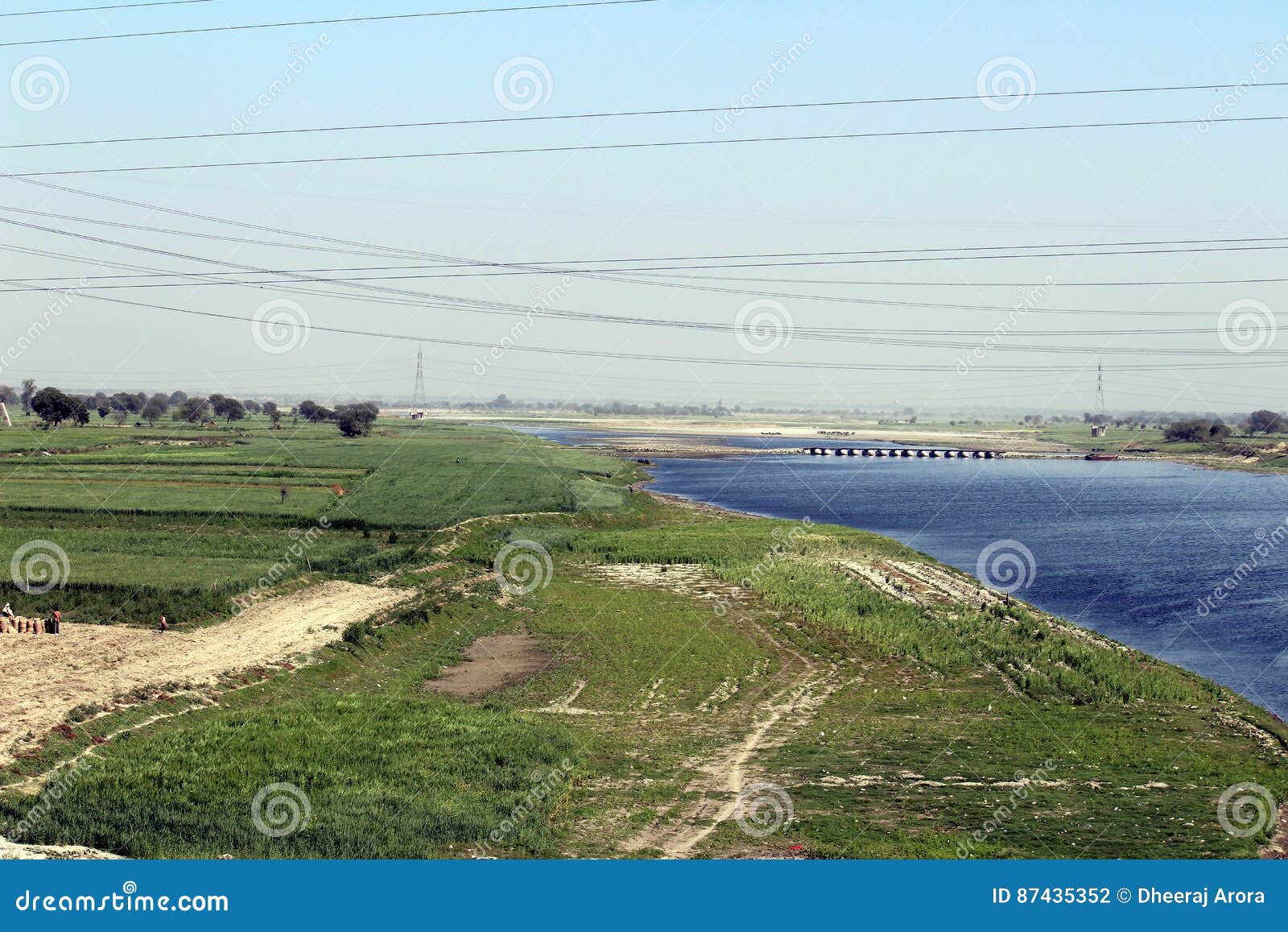 Yamuna River, Agra stock photo. Image of agra, river - 87435352