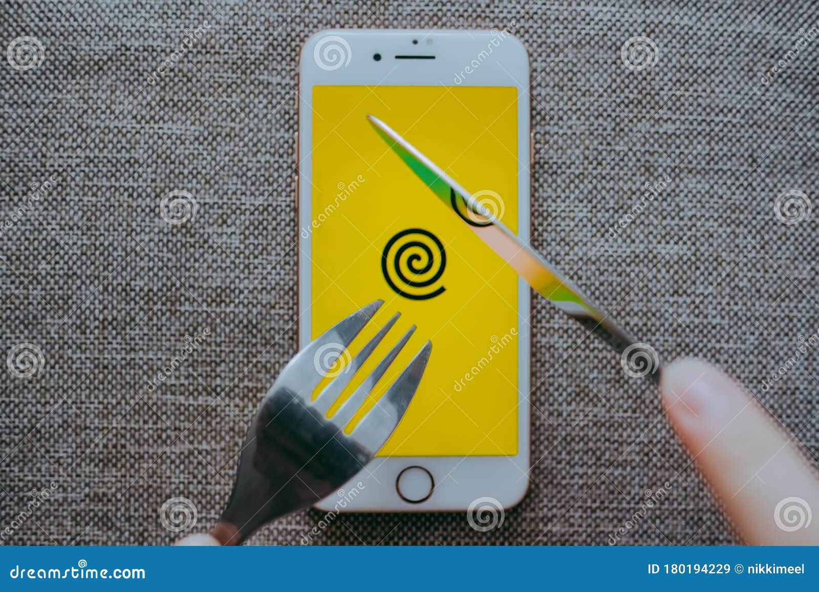 Yandex Food App Logo on the Iphone Screen. Editorial Stock Image ...