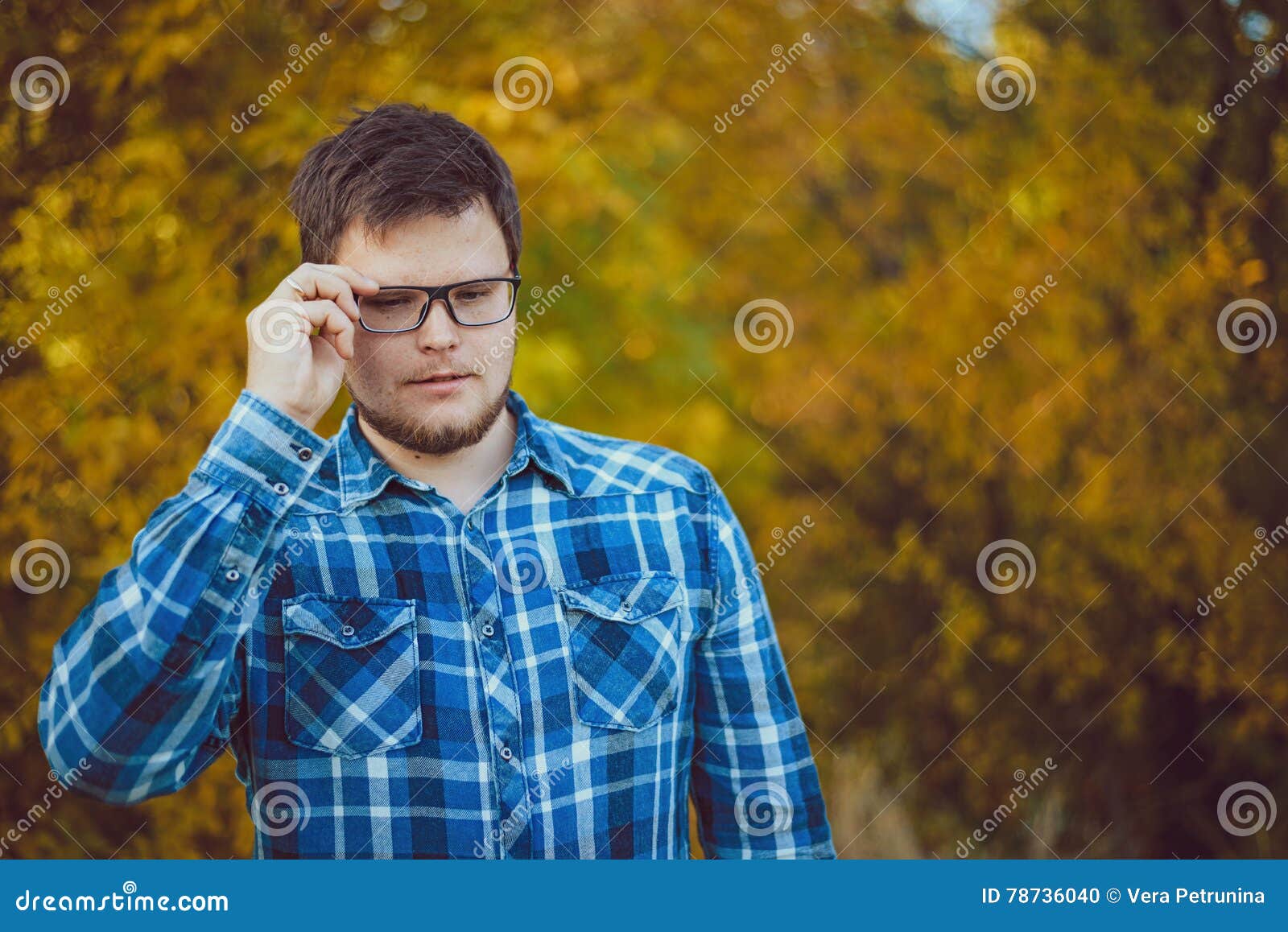 Yang man in glasses stock photo. Image of white, smile - 78736040