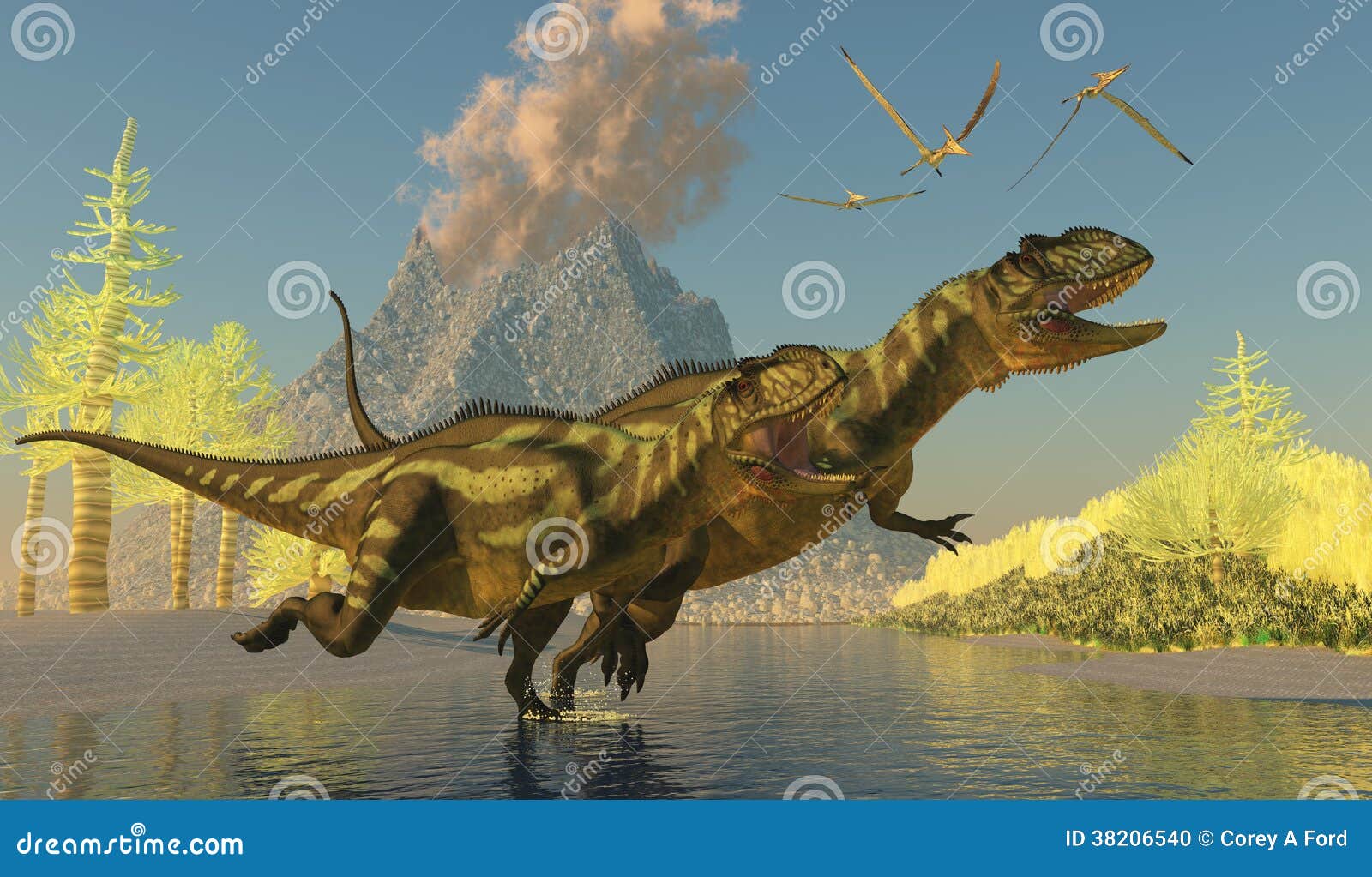 Yangchuanosaurus Cartoons, Illustrations & Vector Stock Images - 50 ...