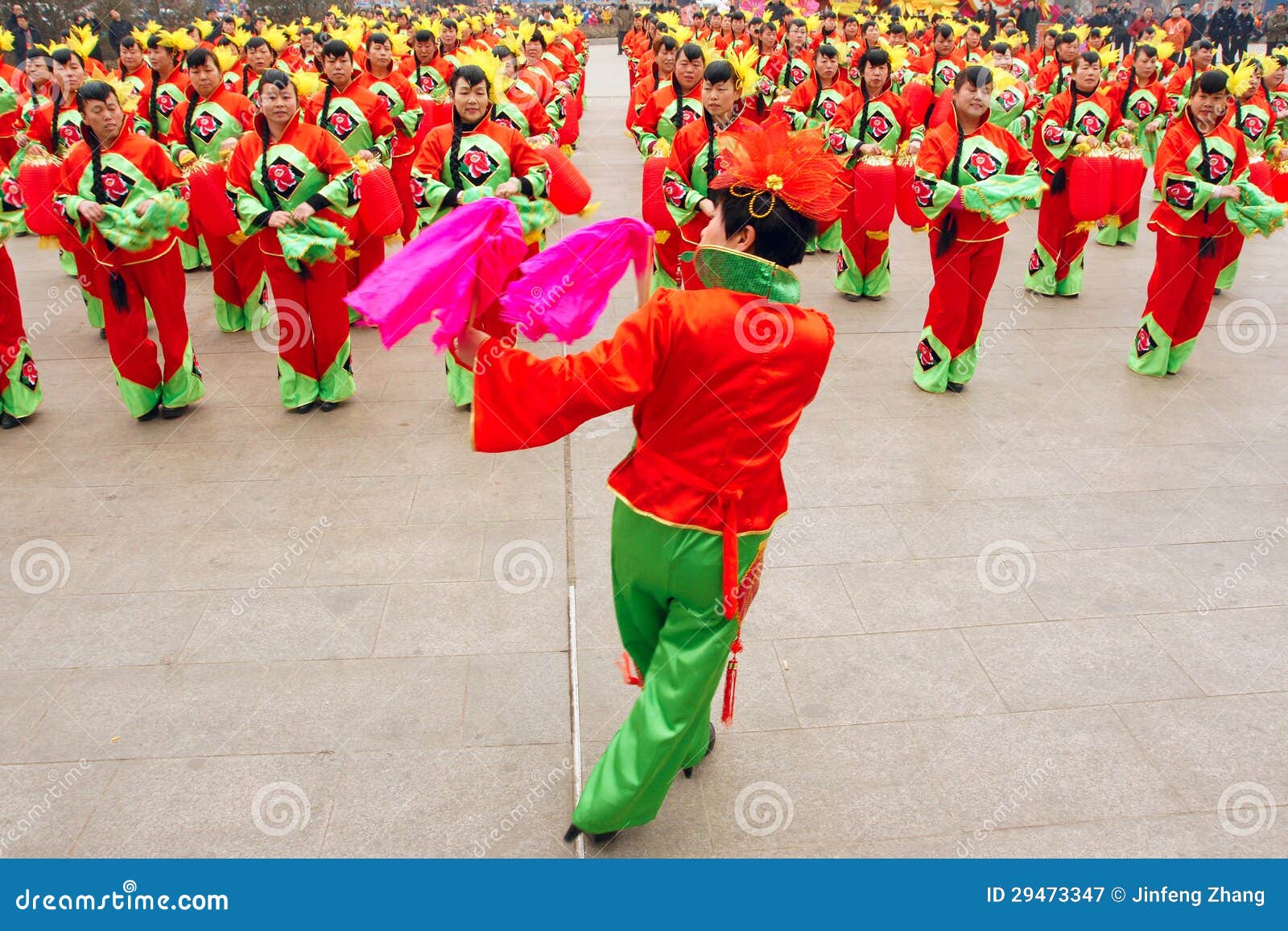 Yangko dance editorial photography. Image of animation - 29473347