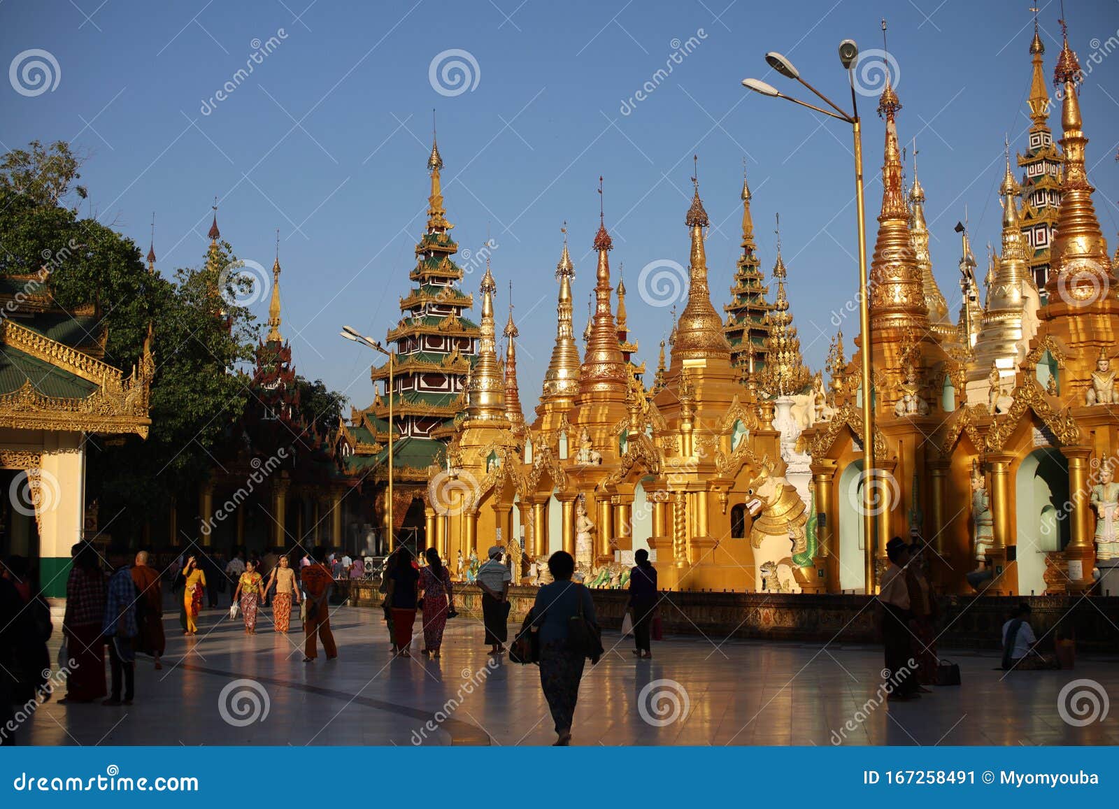 Shwe Dagon Pagoda, Yangon, Myanmar. Editorial Photo - Image of myanmarn ...