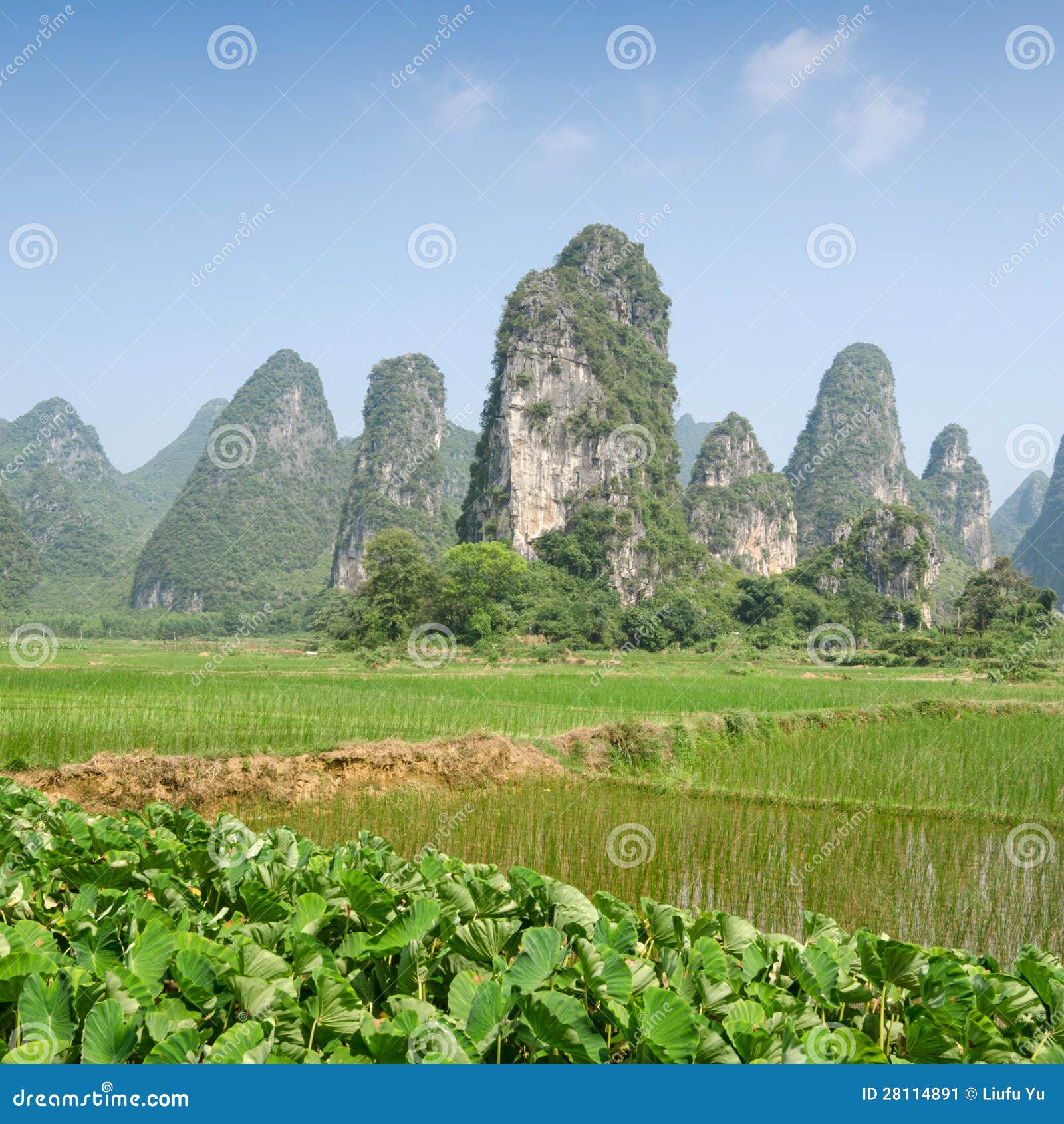 Yangshuo Guilin, China stock image. Image of chinese - 28114891