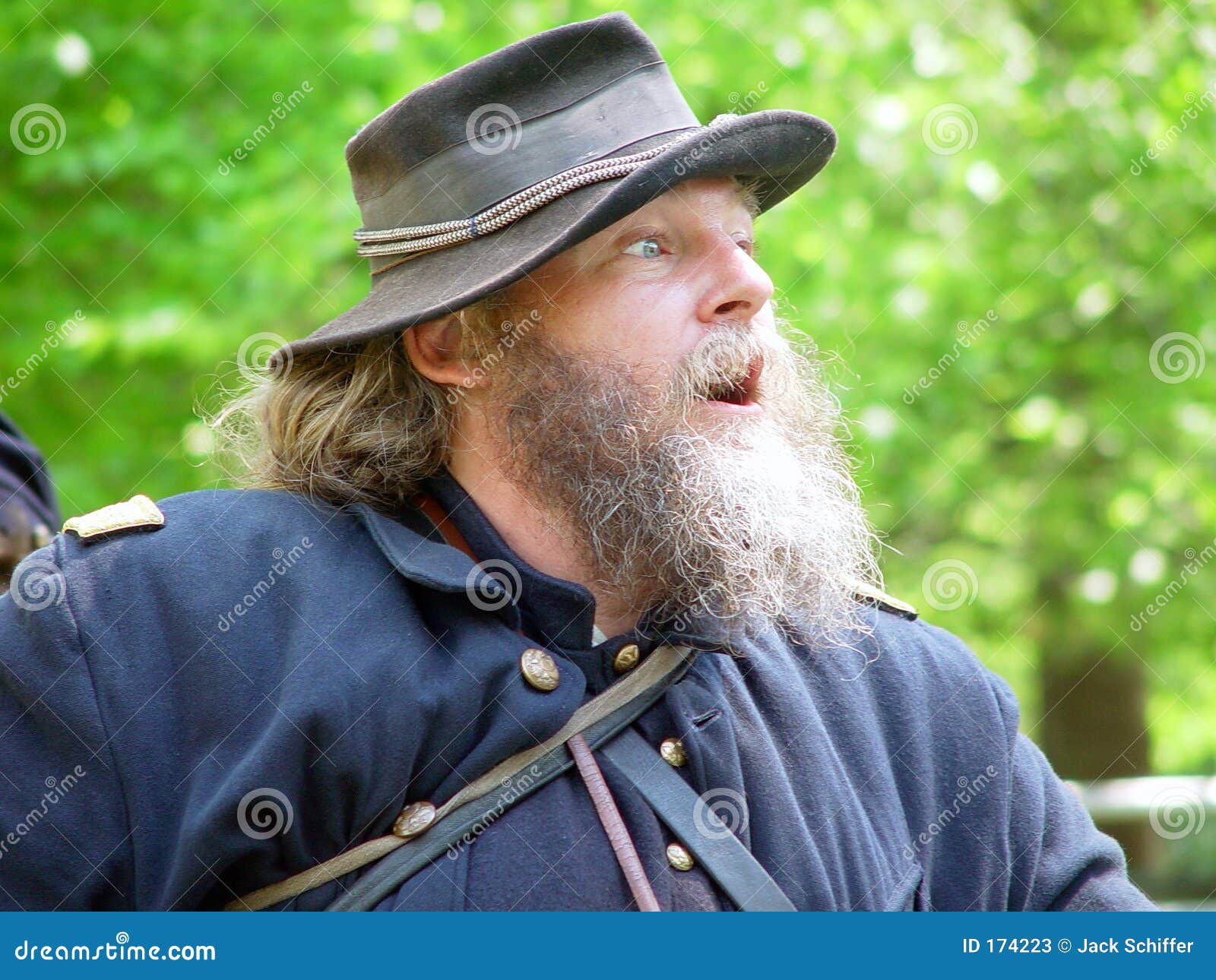 Yankee Soldier stock image. Image of georgia, reenactment - 174223