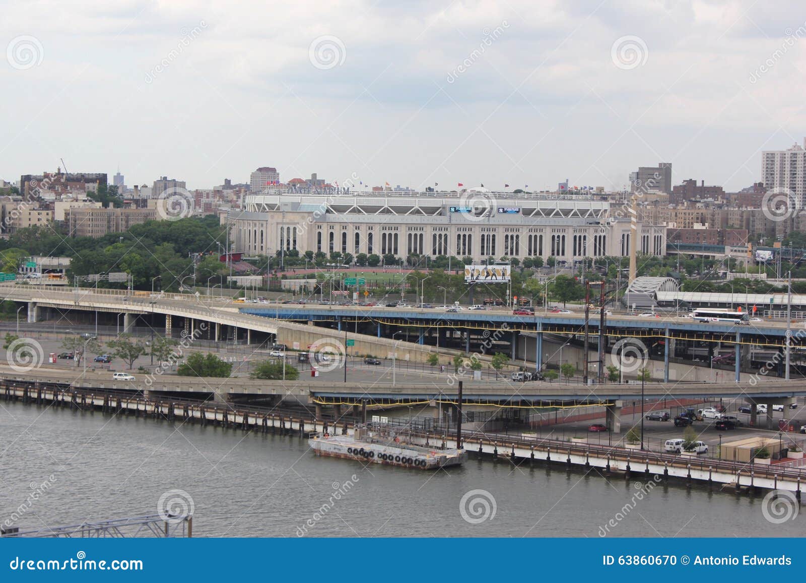 Yankee Stadium View editorial image. Image of stadium - 63860670
